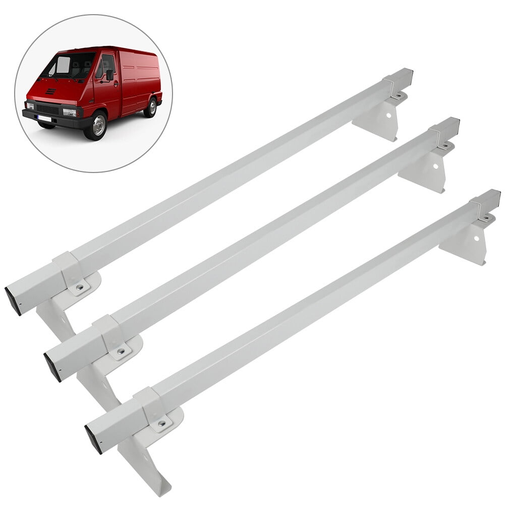 Scitoo Heavy-Duty 3 Bars Steel Utility Ladder Truck Pickup Rack Kayak ...