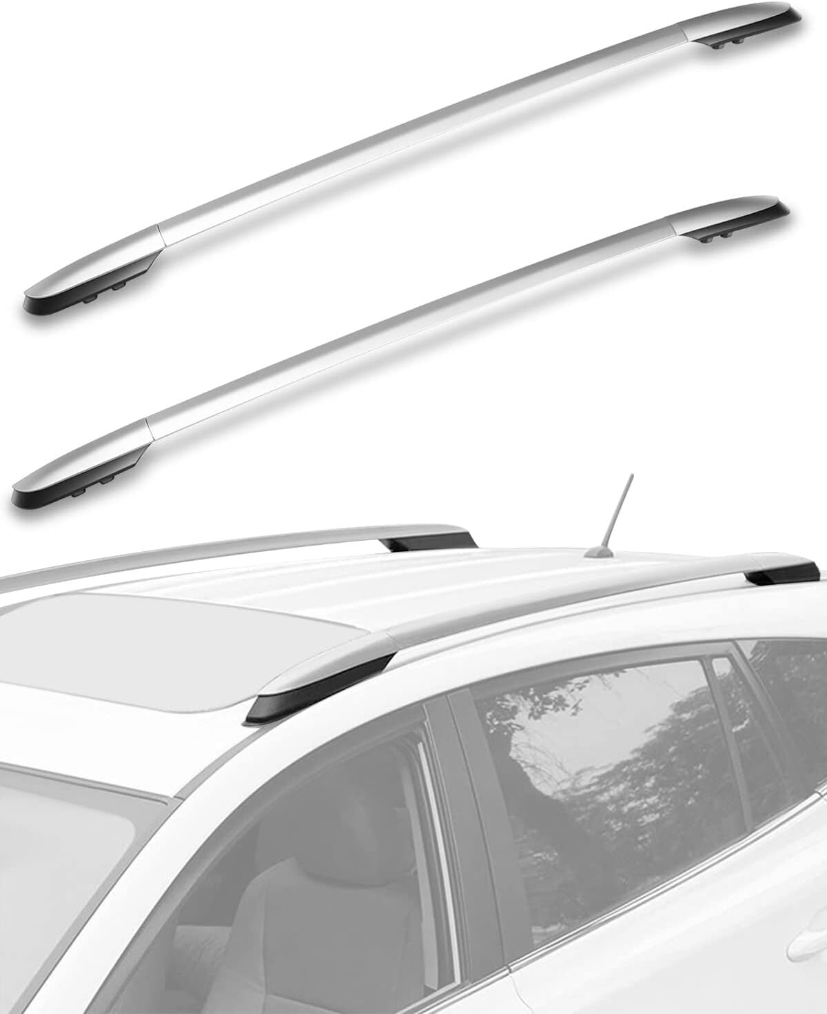 Scitoo Roof Rack Cross Bars Side Rails Baggage Carrier For Toyota RAV4 ...