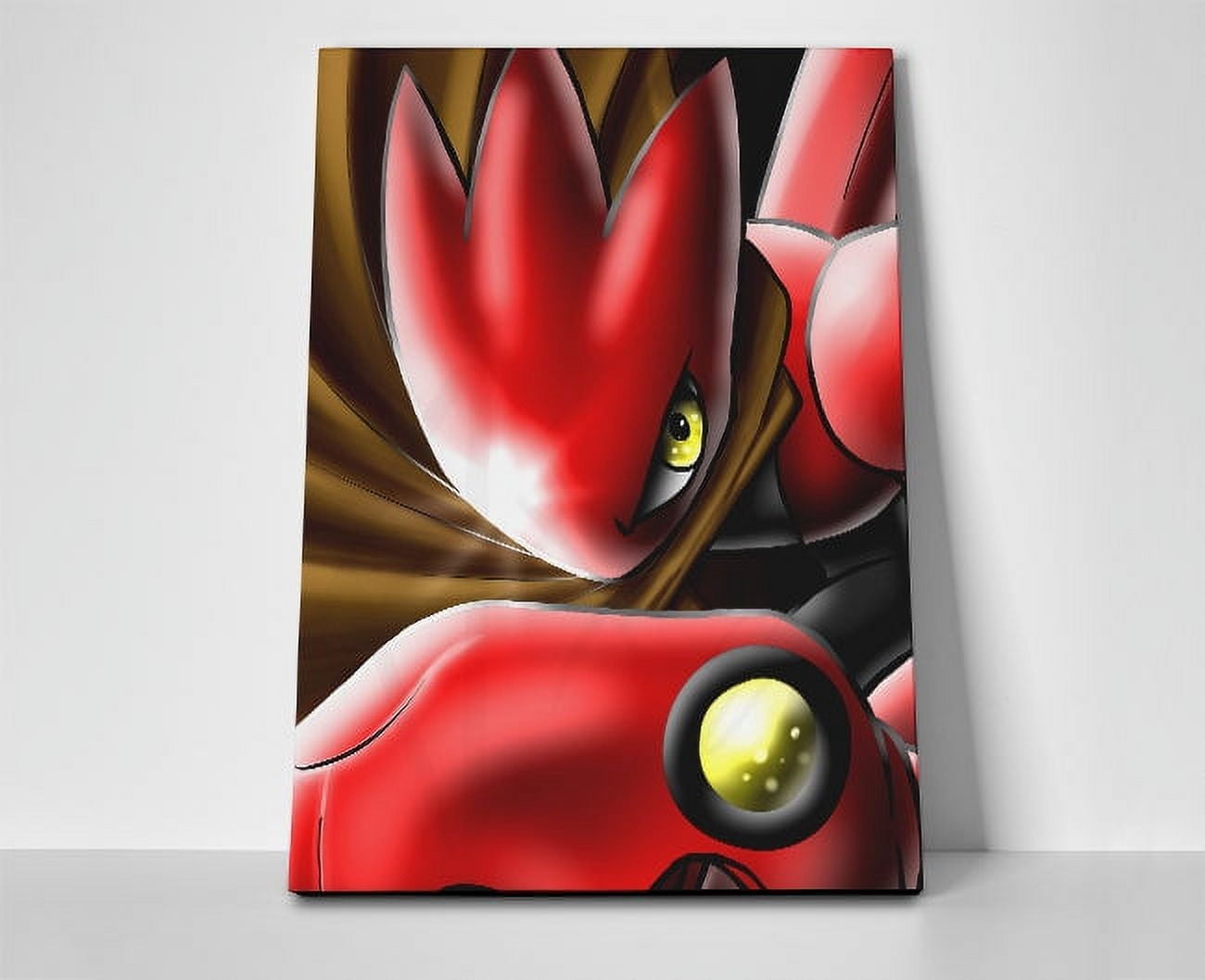 Scizor Pokemon Poster or Wrapped Canvas - Walmart.com