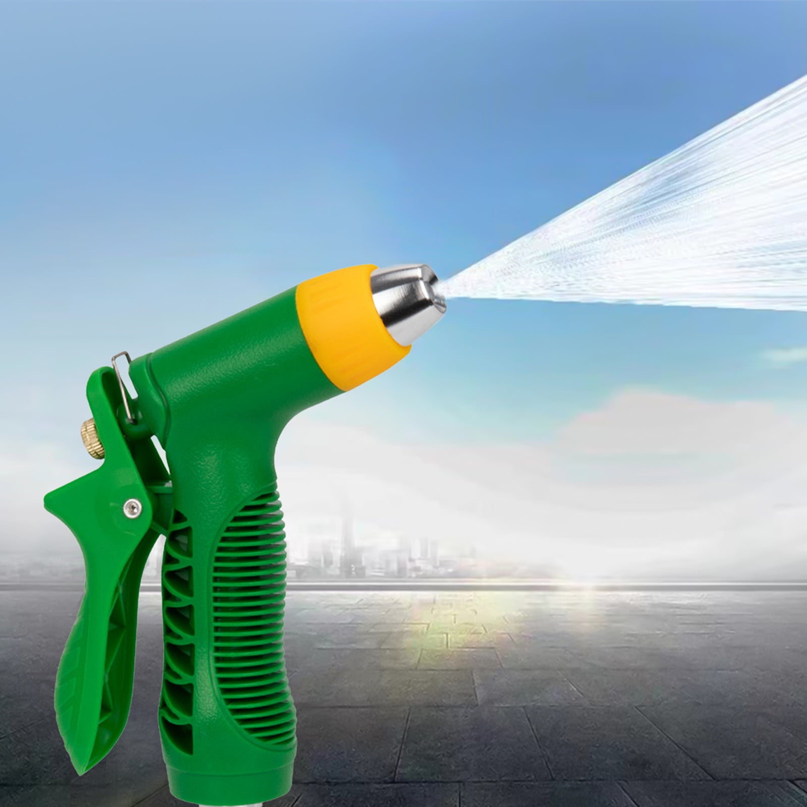 Scnor Garden Water Hose Nozzle Sprayer - High-Pressure Heavy Duty Hand ...