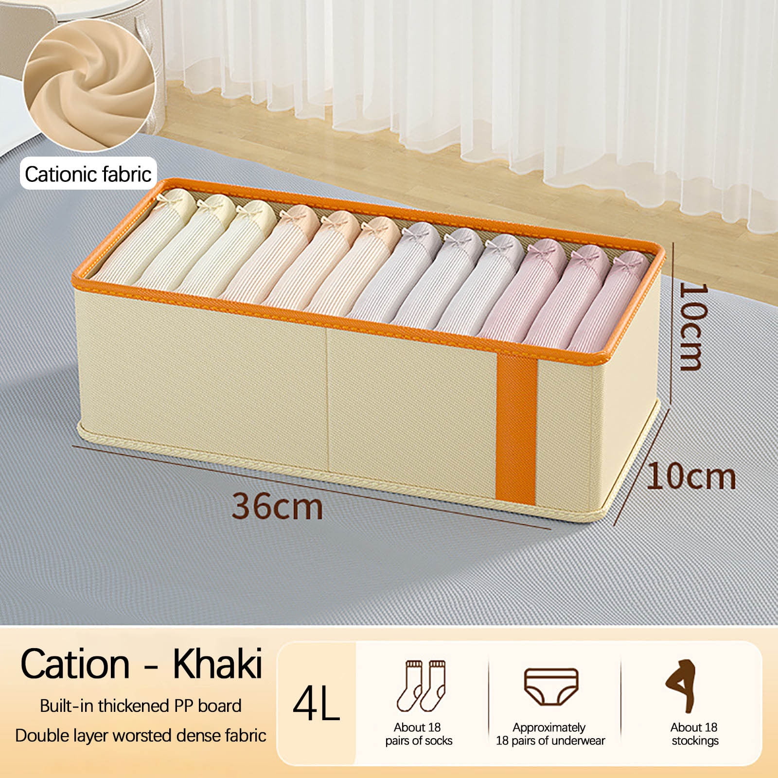 Scnor Storage Bags for Clothes,Fabric Closet Organizer,Foldable Cloth ...