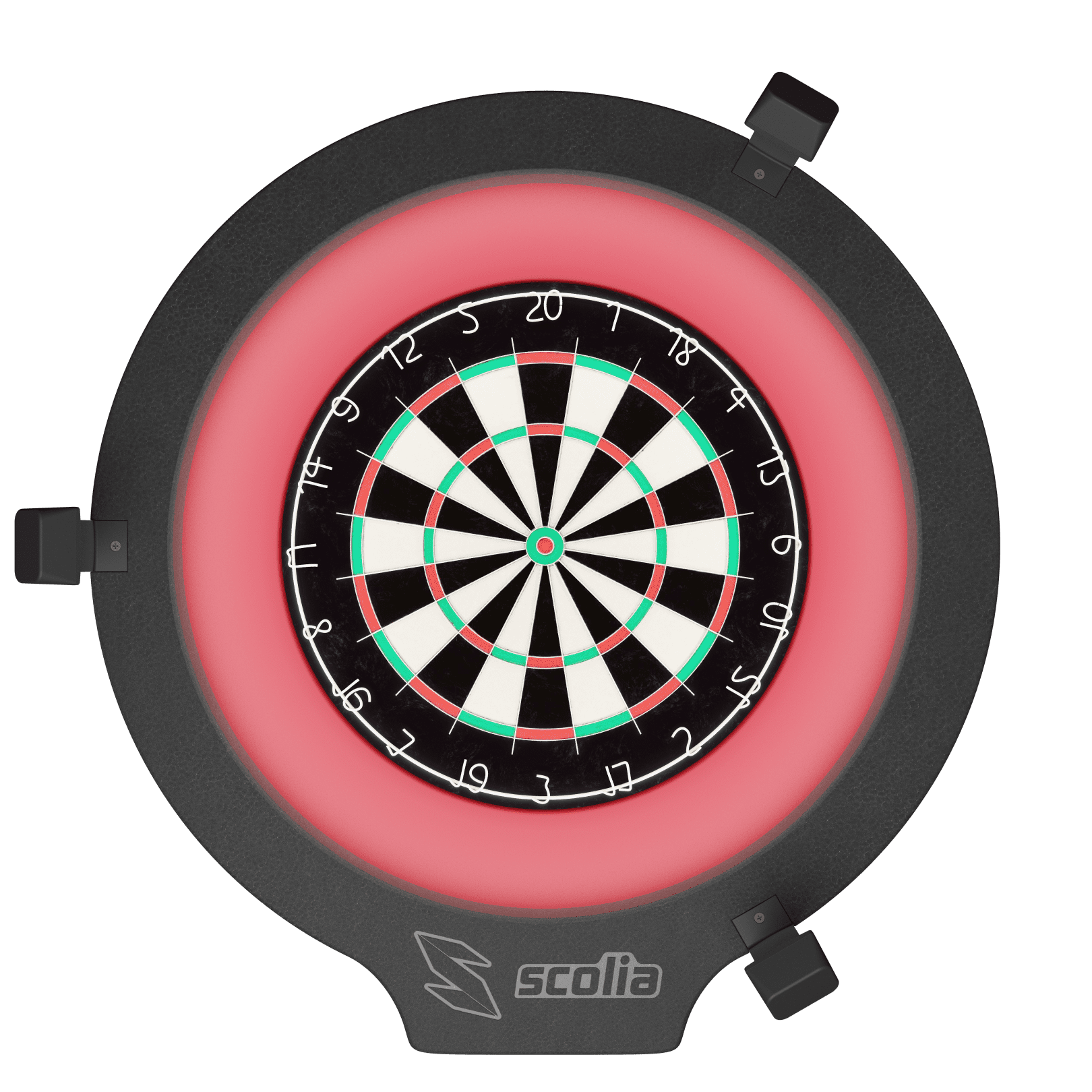 Scolia Home Pro Dartboard Experience Bundle with Scoring System and 360 ...