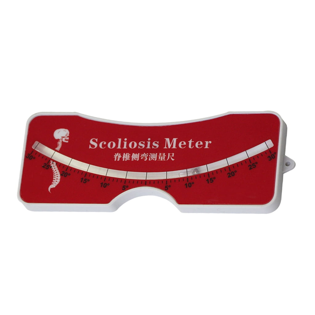 Scoliosis Testing Meter Plastic Ball Level Spine scoliometer Measuring ...