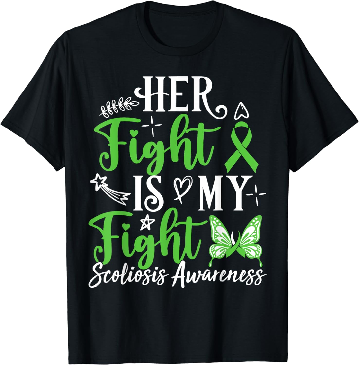 Scoliosis Warrior Surgery Recovery Scoliosis Awareness T-Shirt ...