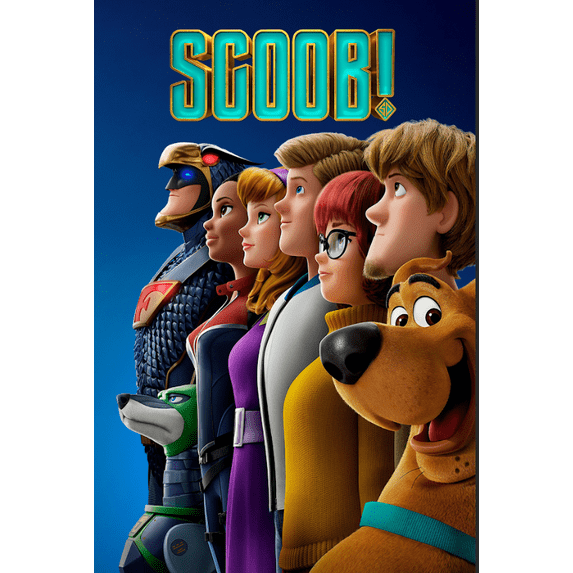 Scoob! 2020 Movie Poster 24x36 - Animated Adventure - Scooby-Doo & Mystery Inc. - Walmart.com