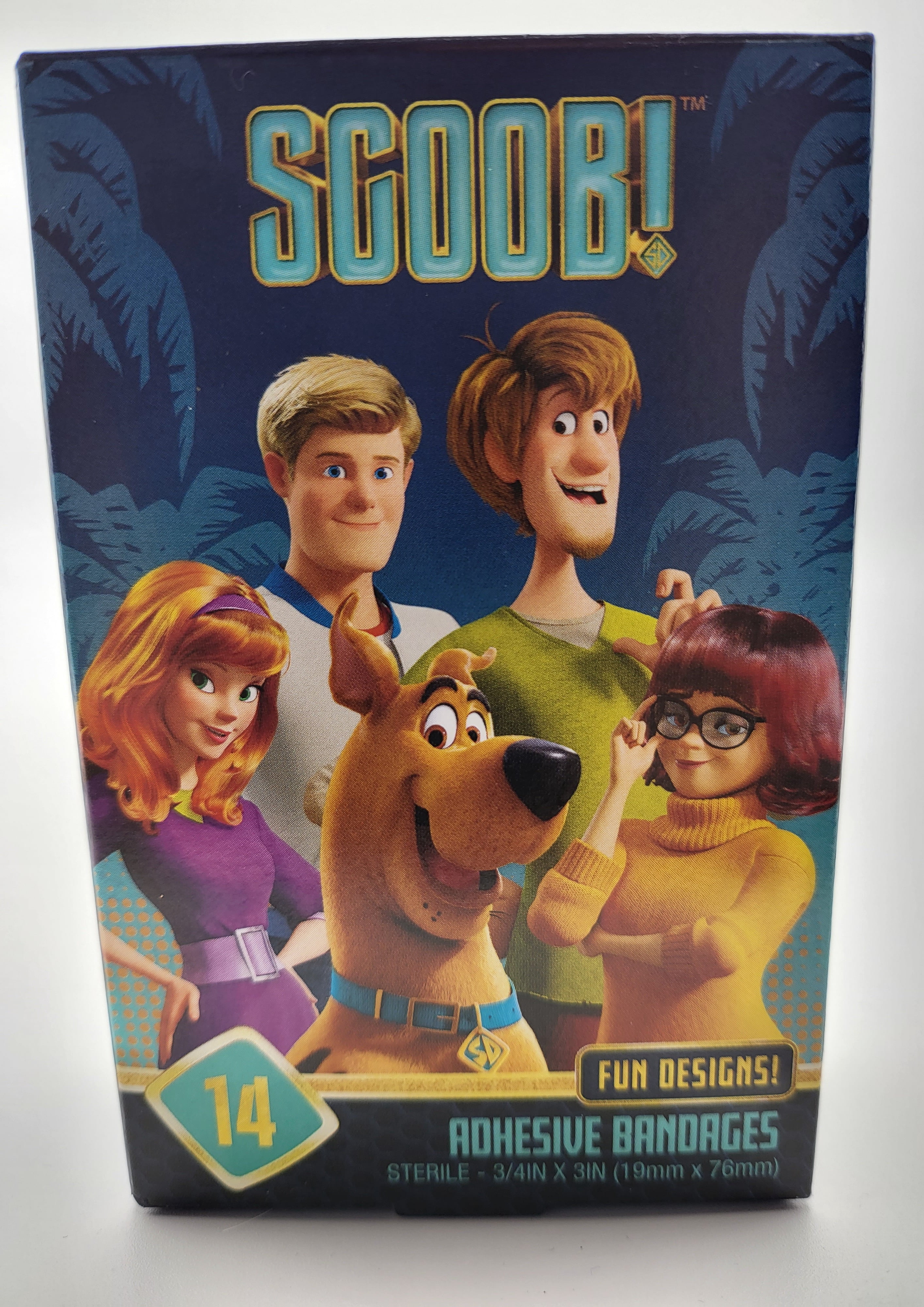 Scoob! Adhesive Bandages Fun Designs 14 Count - Walmart.com