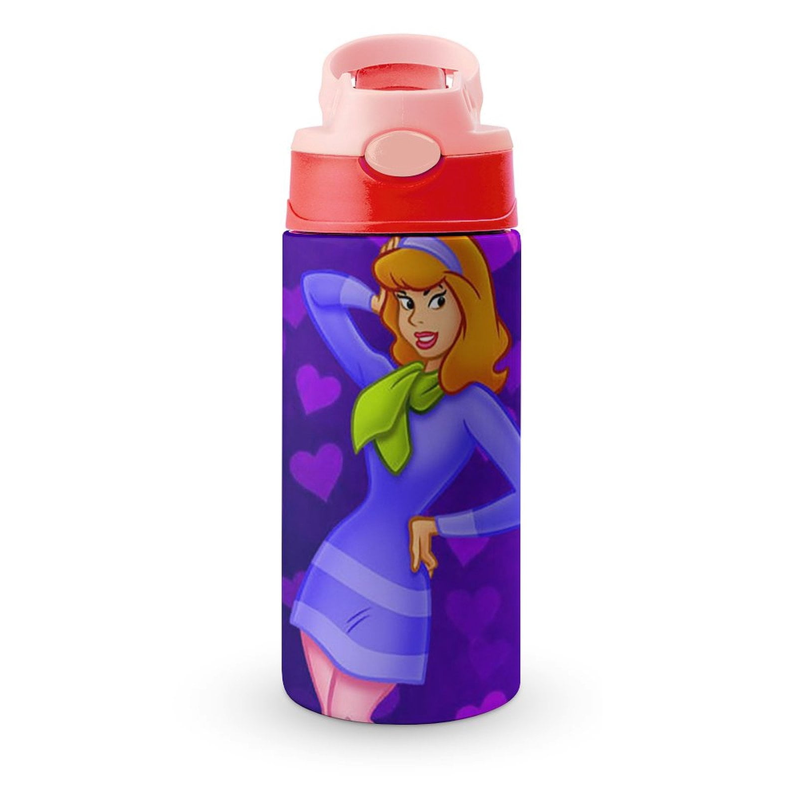 Scooby Daphne Kids Insulated Stainless Steel Water Bottle with Straw ...