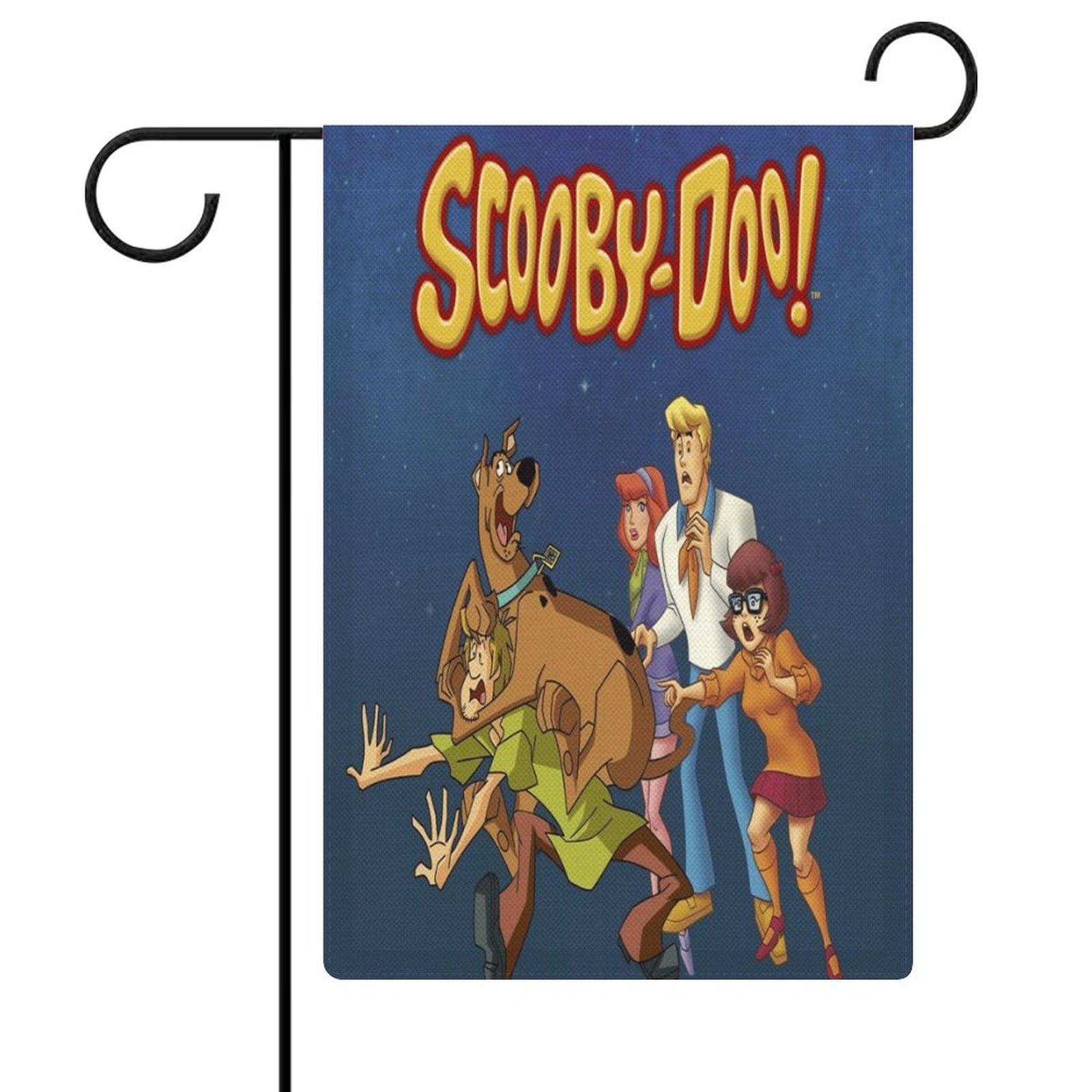 Scooby-Doo 12 X 18 Inch Garden Banner - Double-Sided House Outdoor Flag ...