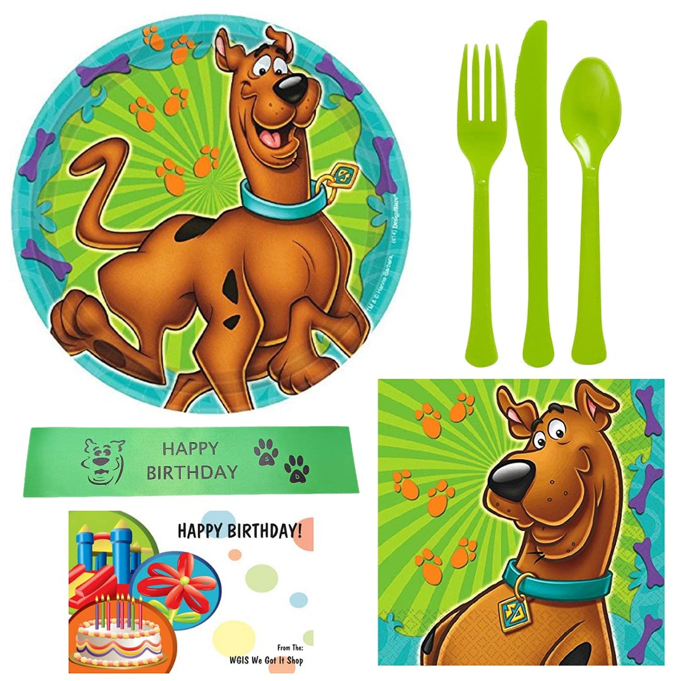 Scooby Doo Adventure Party Kit - Complete Bundle of Plates, Napkins ...