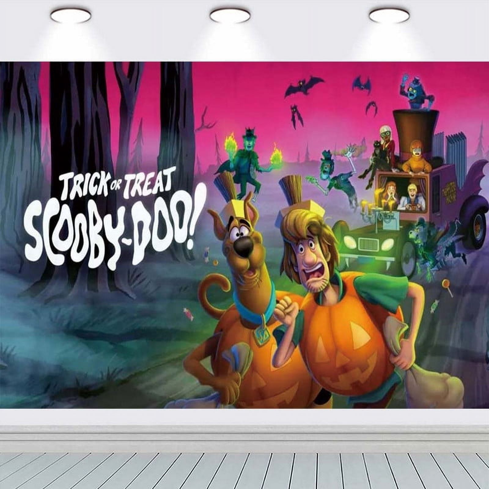 Scooby Doo Adventure Taspestry Wall Decor Backdrop Banner Party ...