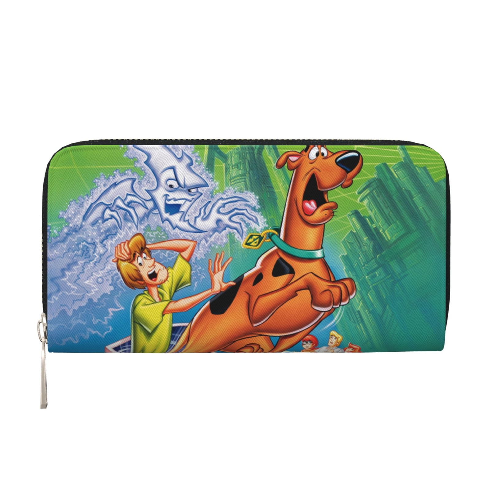Scooby Doo And The Cyber Chase Leather Hand Wallet Card Bag Long Wallet ...