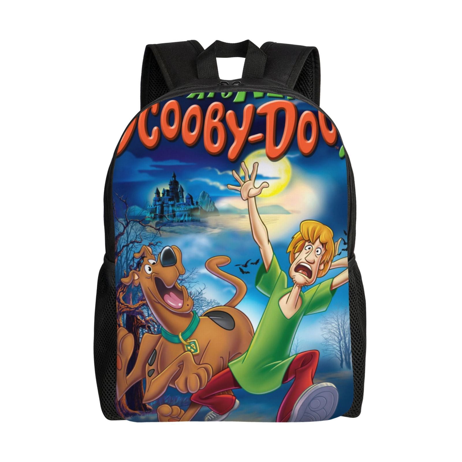 Scooby Doo Animated Laptop Backpack Lightweight Basic Unisex Daypack ...