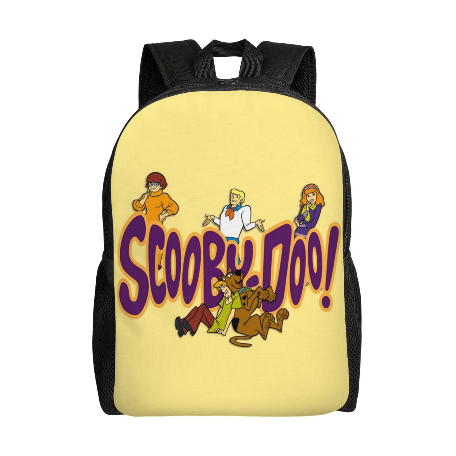 Scooby Doo Animated Laptop Backpack Lightweight Basic Unisex Daypack School Bag Student Bookbag ...