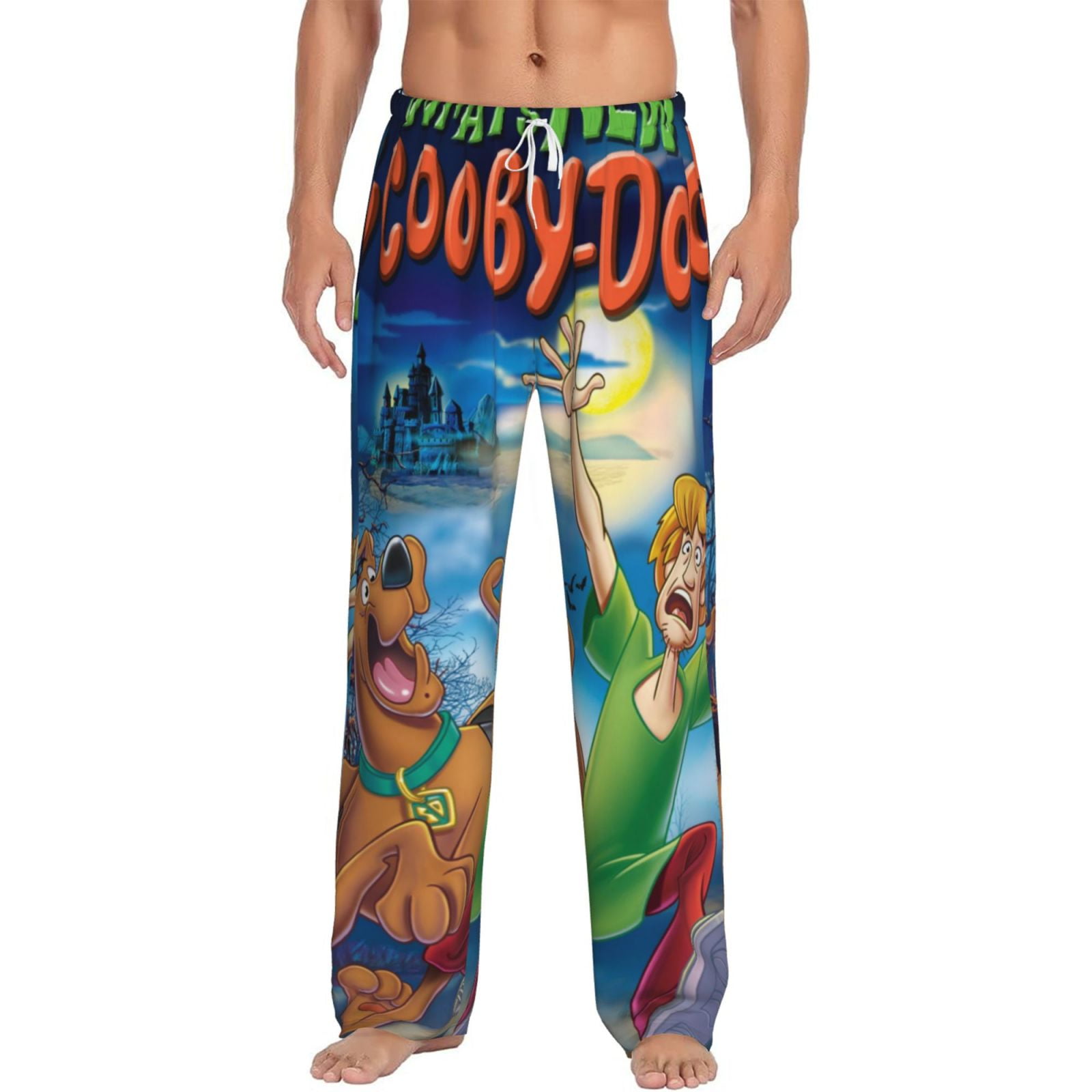 Scooby Doo Animated Men's Pajama Pants With Pockets Fashion Cozy Daily ...