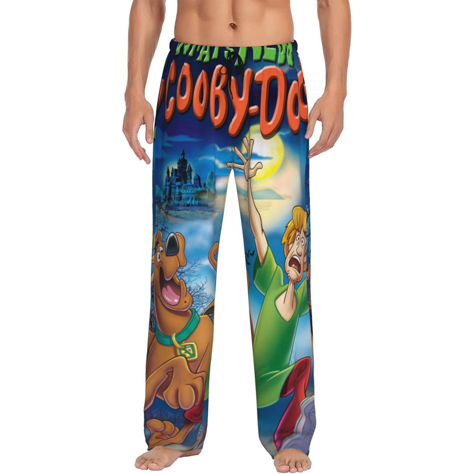 Scooby Doo Animated Men's Pajama Pants With Pockets Fashion Cozy Daily ...