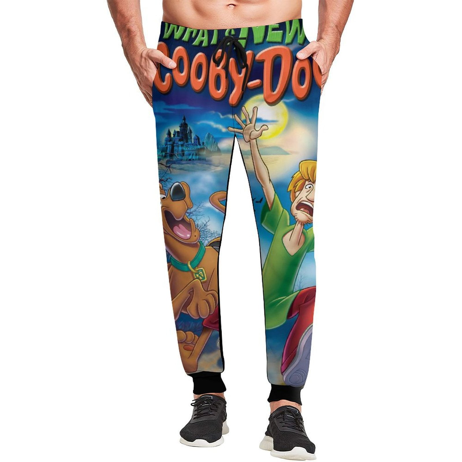 Scooby Doo Animated Mens Sweatpants Joggers Pants 3D Printing Casual ...