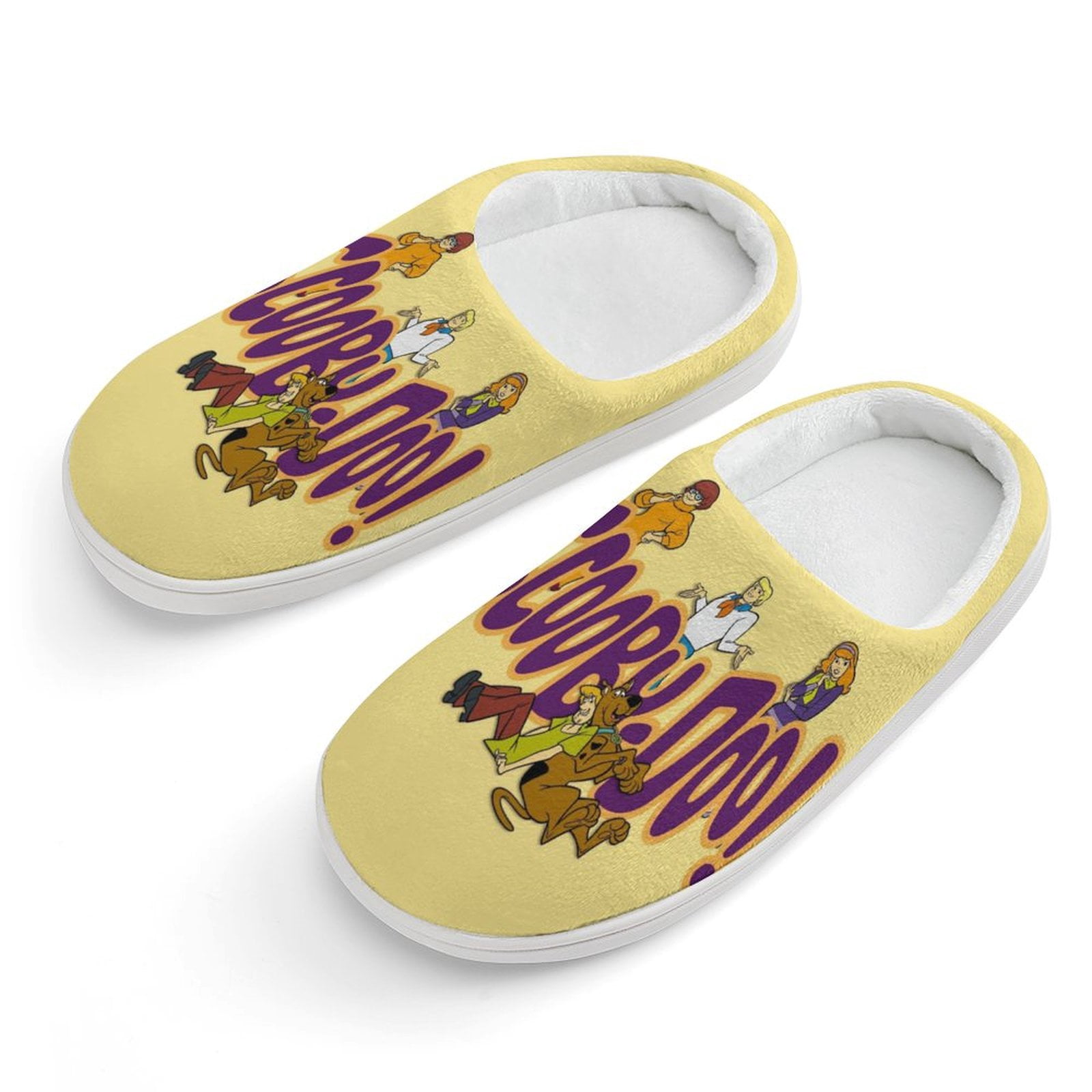 Scooby Doo Animated Soft Plush Slippers for Boys Girls Winter Warm ...