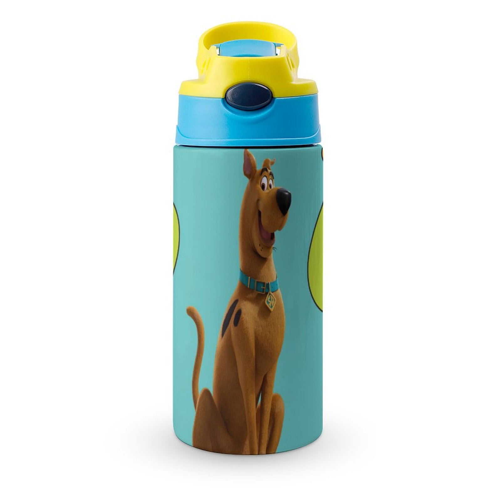 Scooby Doo Animation Kid's Insulated Water Bottle With Straw Vacuum ...