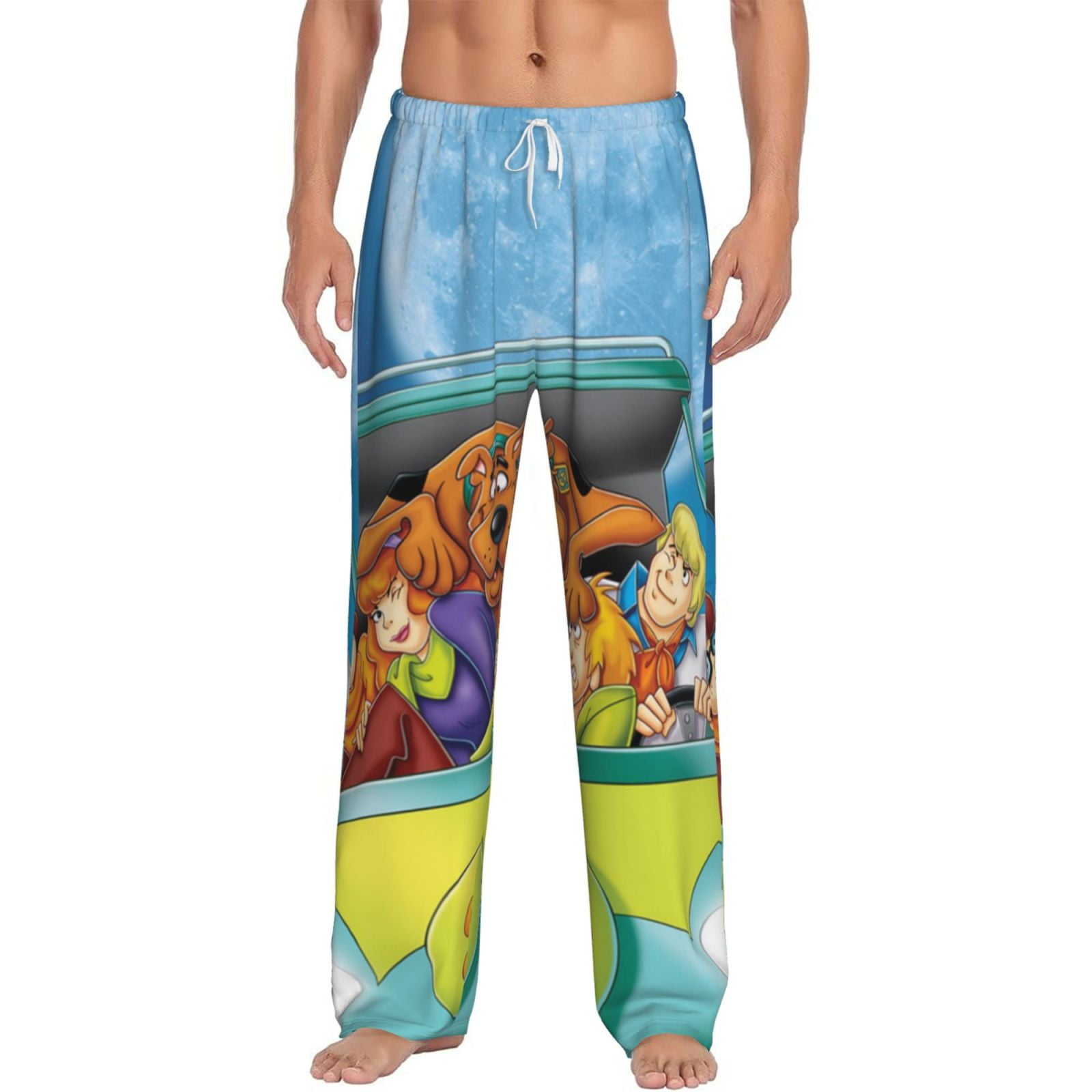 Scooby Doo Animation Men's Pajama Pants With Pockets Fashion Cozy Daily ...