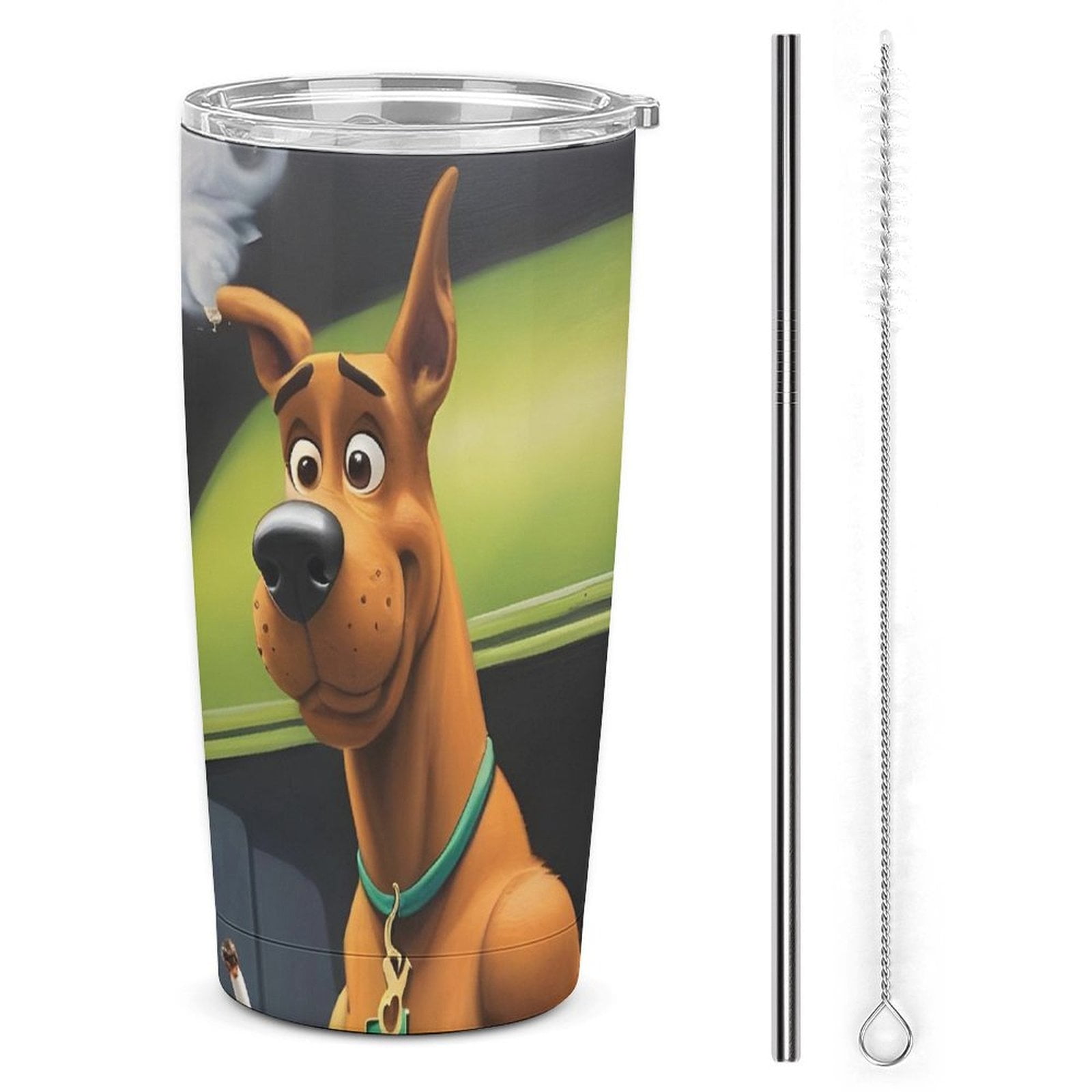 Scooby Doo Animation Stainless Steel Car Cup Thermal Vacuum Insulation ...
