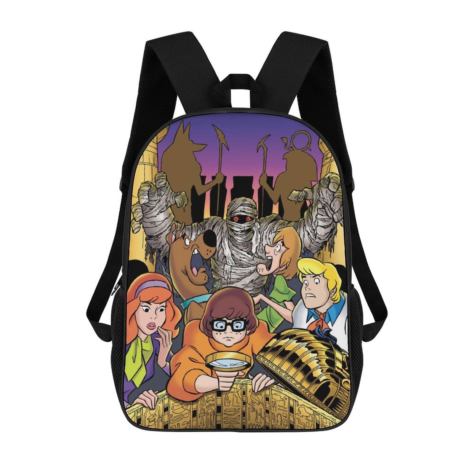 Scooby Doo Backpack, 17-Inch Laptop Backpack, High Capacity Backpack ...
