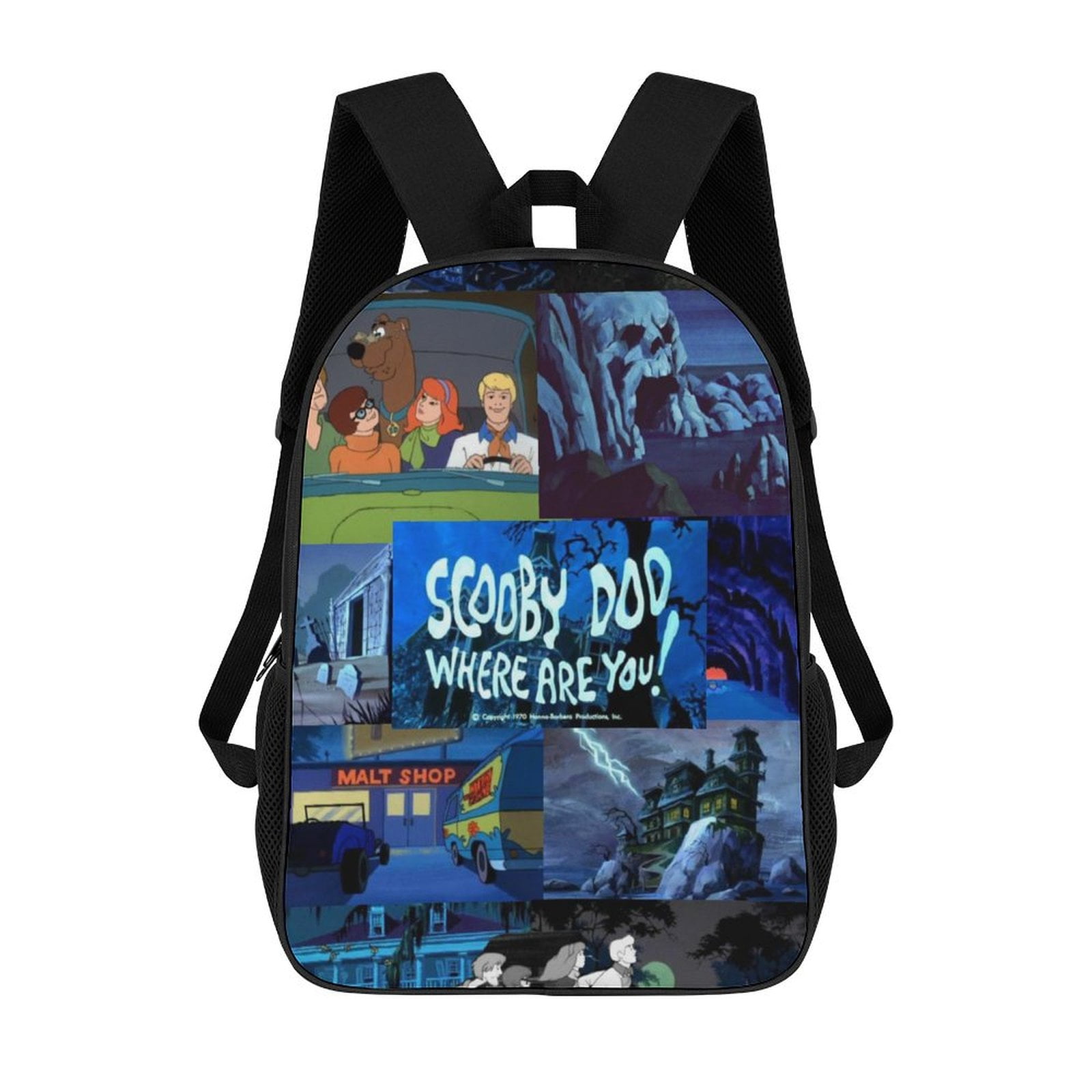 Scooby Doo Backpack, 17-Inch Laptop Backpack, High Capacity Backpack ...