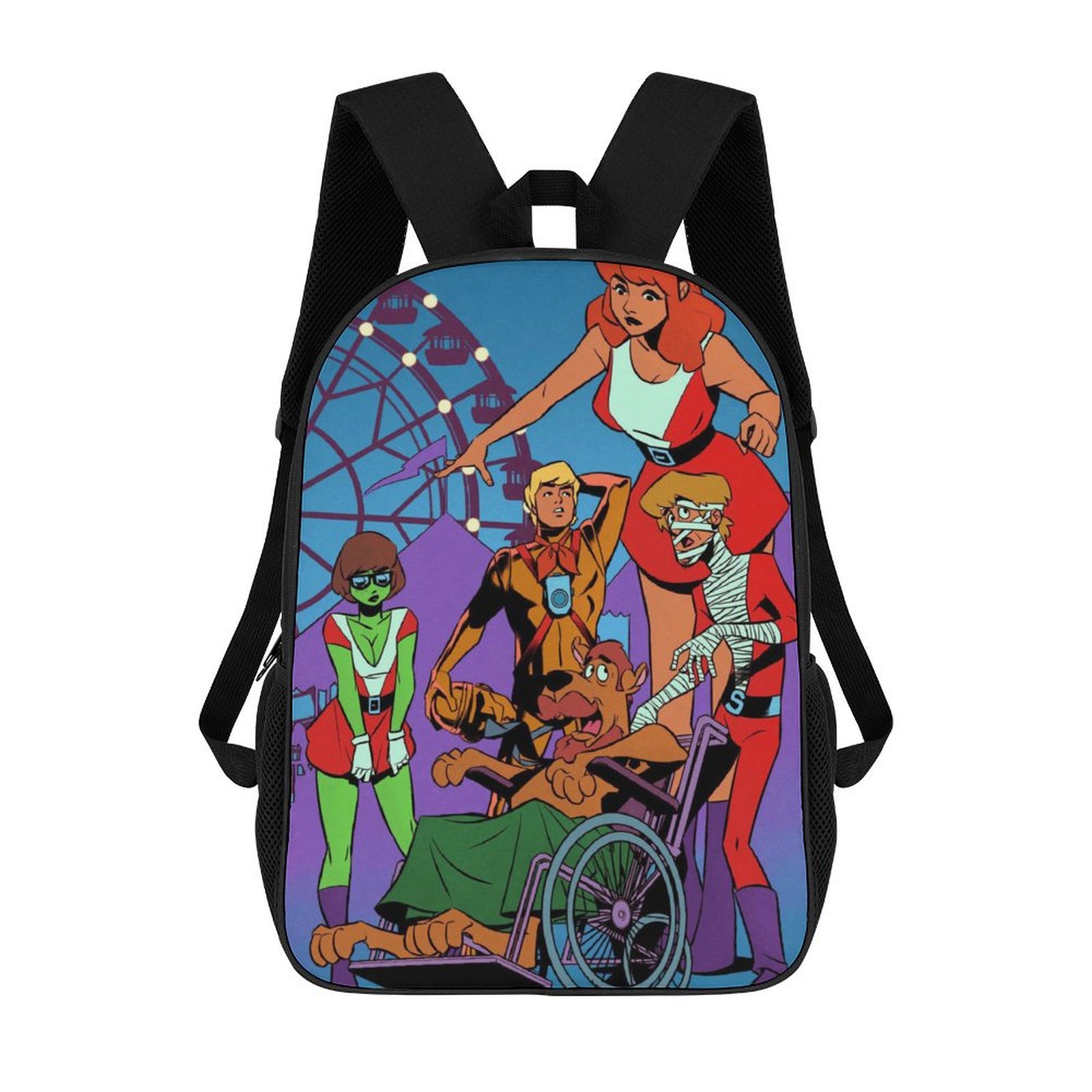 Scooby Doo Backpack, 17-Inch Laptop Backpack, High Capacity Backpack ...