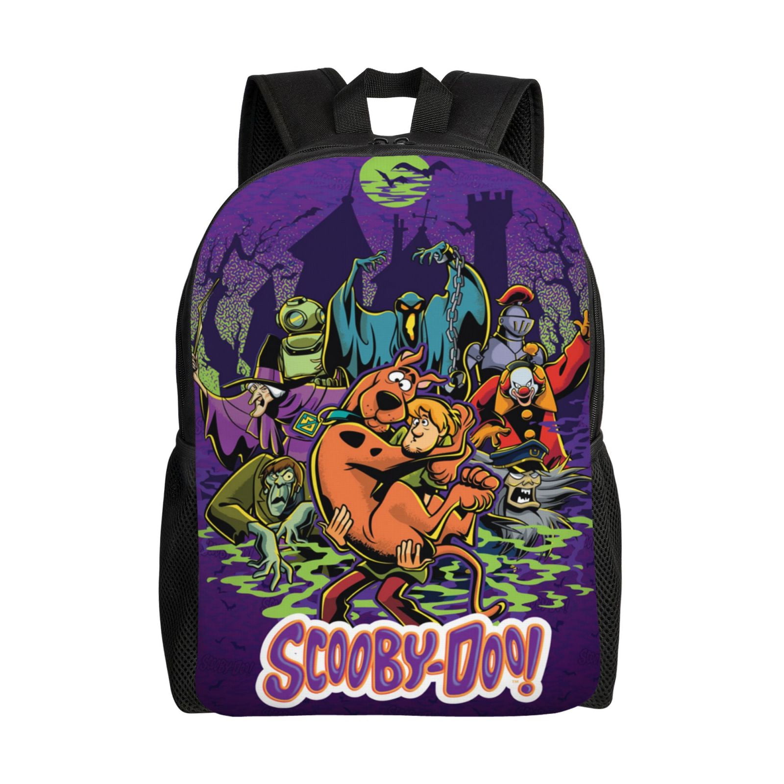 Scooby-Doo Backpack Book Bags Casual Daypack For Travel Work Office ...