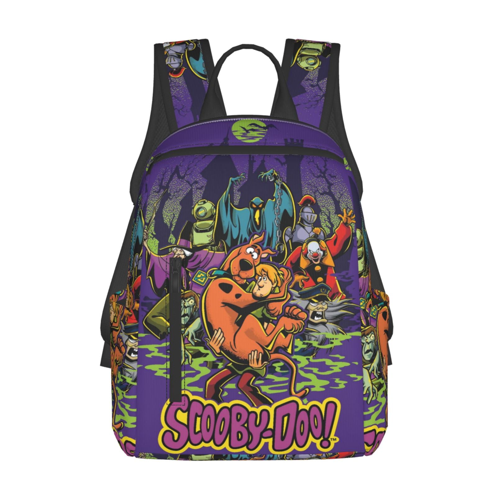 Scooby-Doo Backpack Book Bags Casual Daypack For Travel Work Office ...