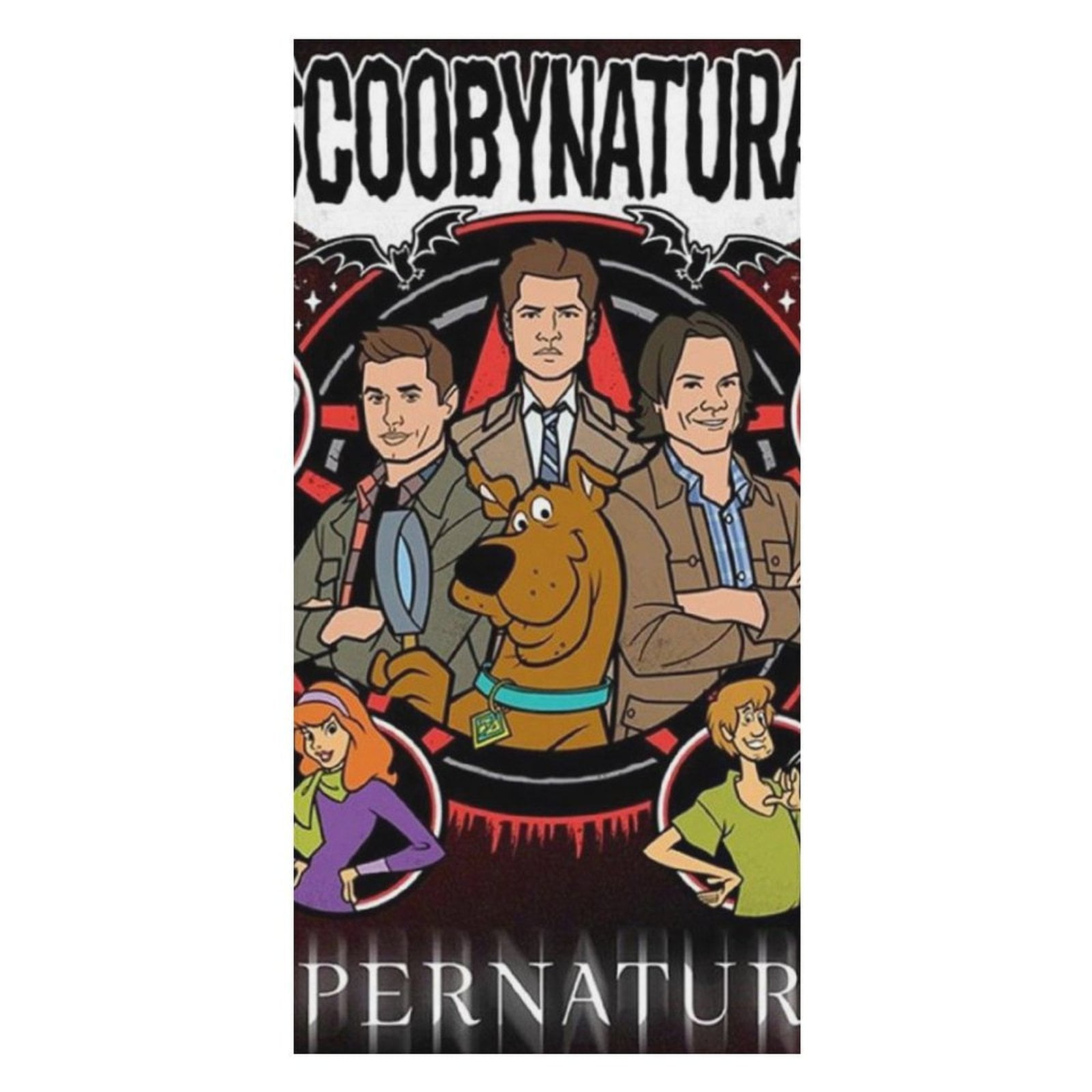 Scooby Doo Bath Towel Ultra-Soft Sand-Free Beach Towel Lightweight ...