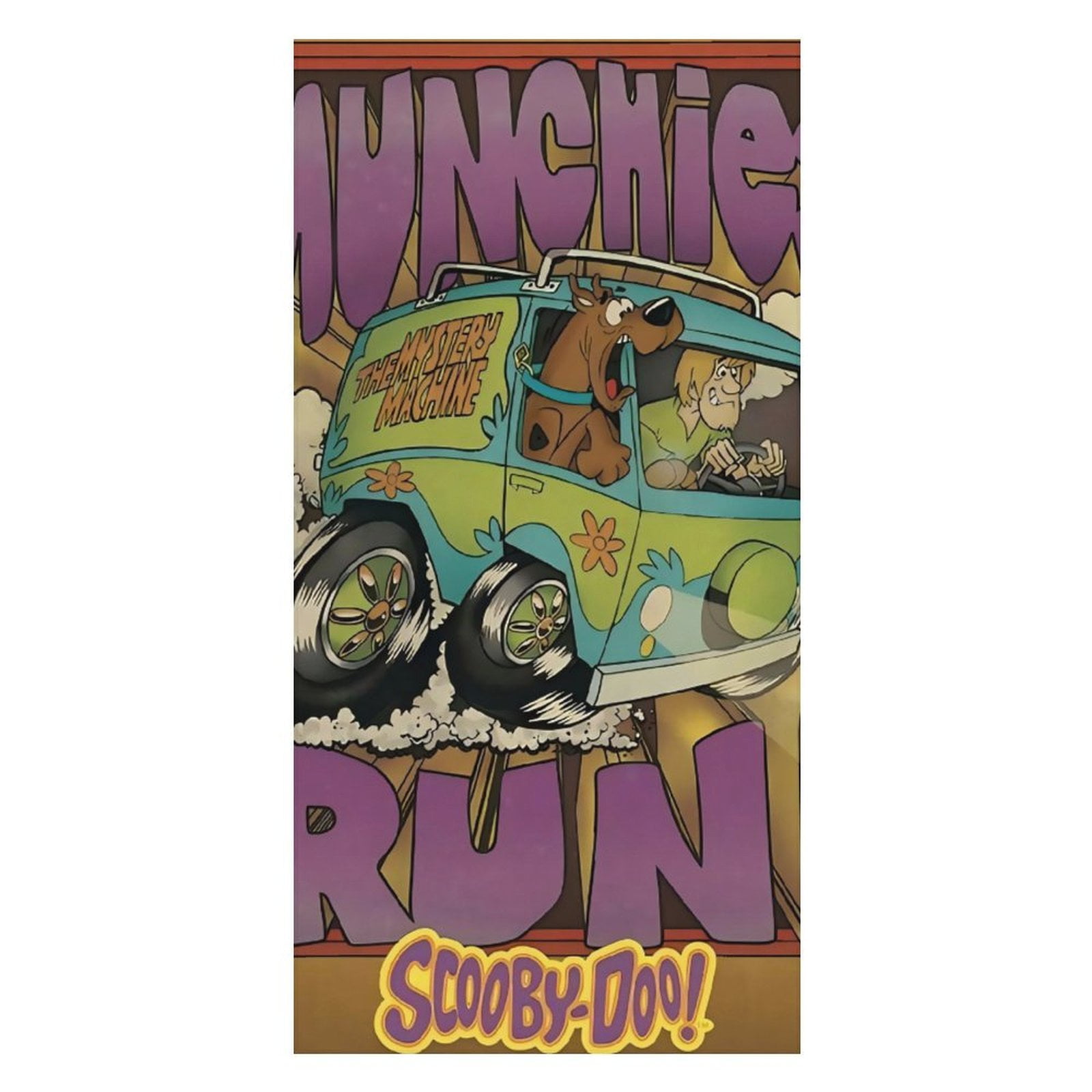 Scooby-Doo Beach Towel Pool Towel Extra Large 160x80cm - Walmart.com