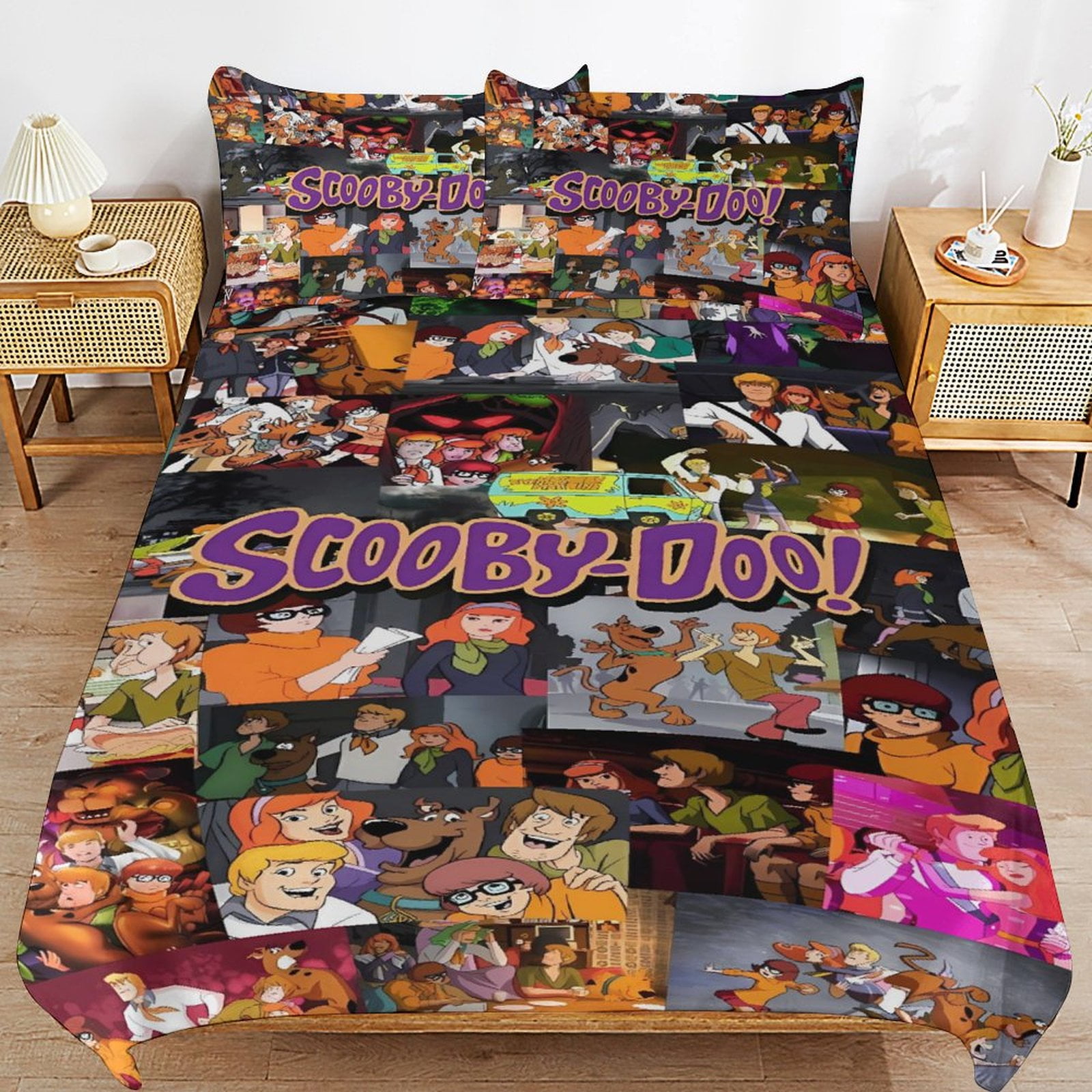 Scooby-Doo Bed Duvet Cover Microfiber Bedding Sets 3D Printed ...