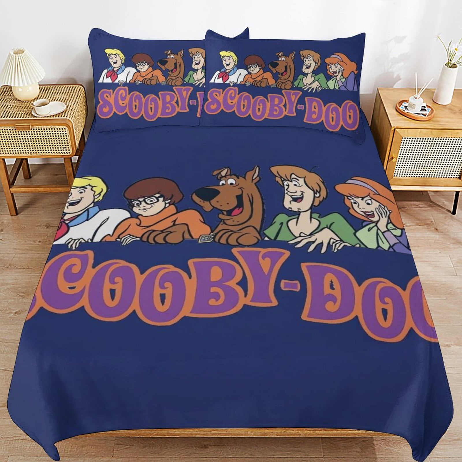 Scooby-Doo Bed Duvet Cover Microfiber Bedding Sets 3D Printed ...