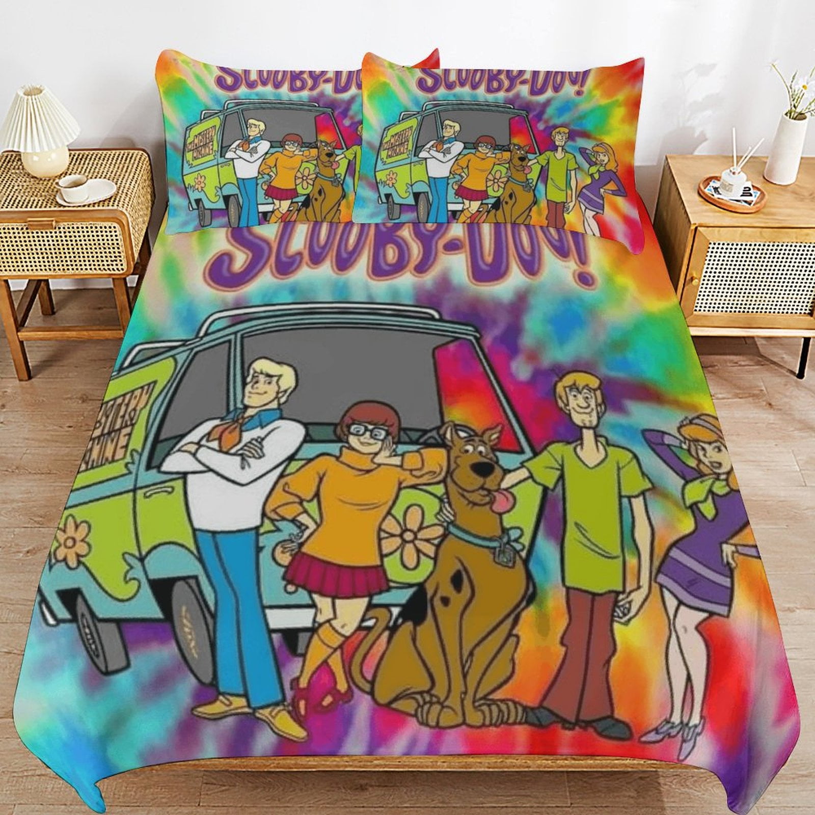 Scooby-Doo Bed Duvet Cover Microfiber Bedding Sets 3D Printed ...