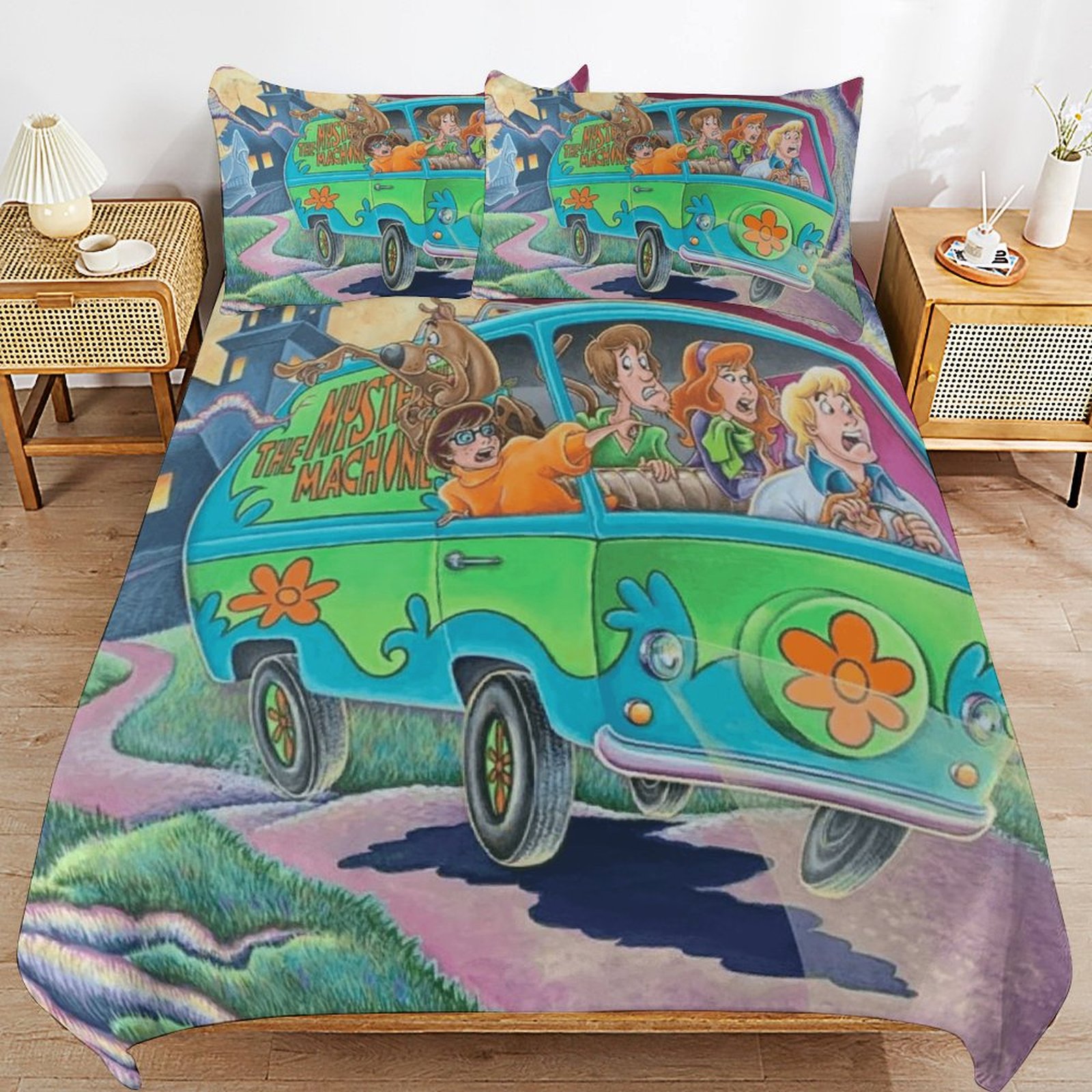 Scooby-Doo Bed Duvet Cover Microfiber Bedding Sets 3D Printed ...