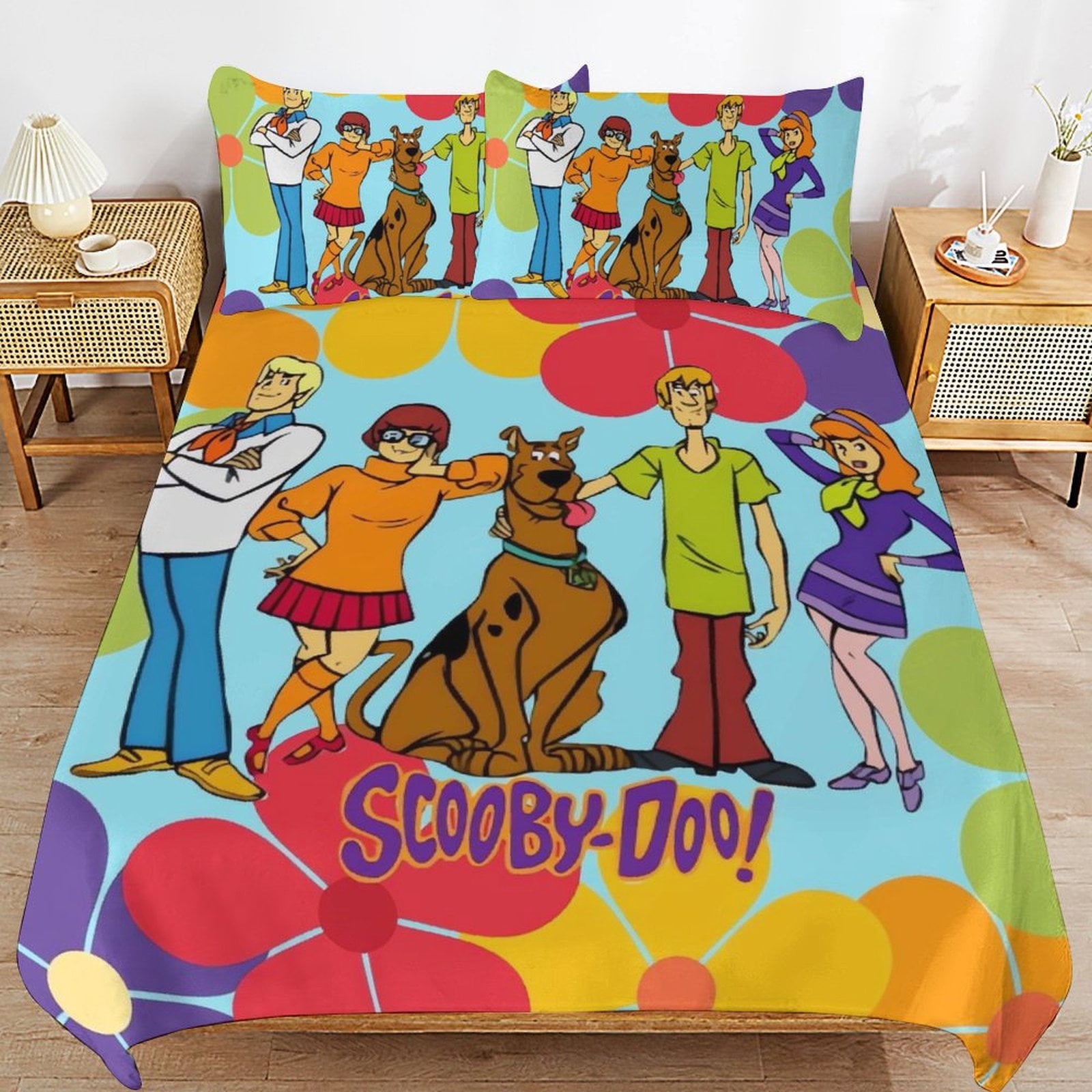 Scooby-Doo Bed Duvet Cover Microfiber Bedding Sets 3D Printed ...