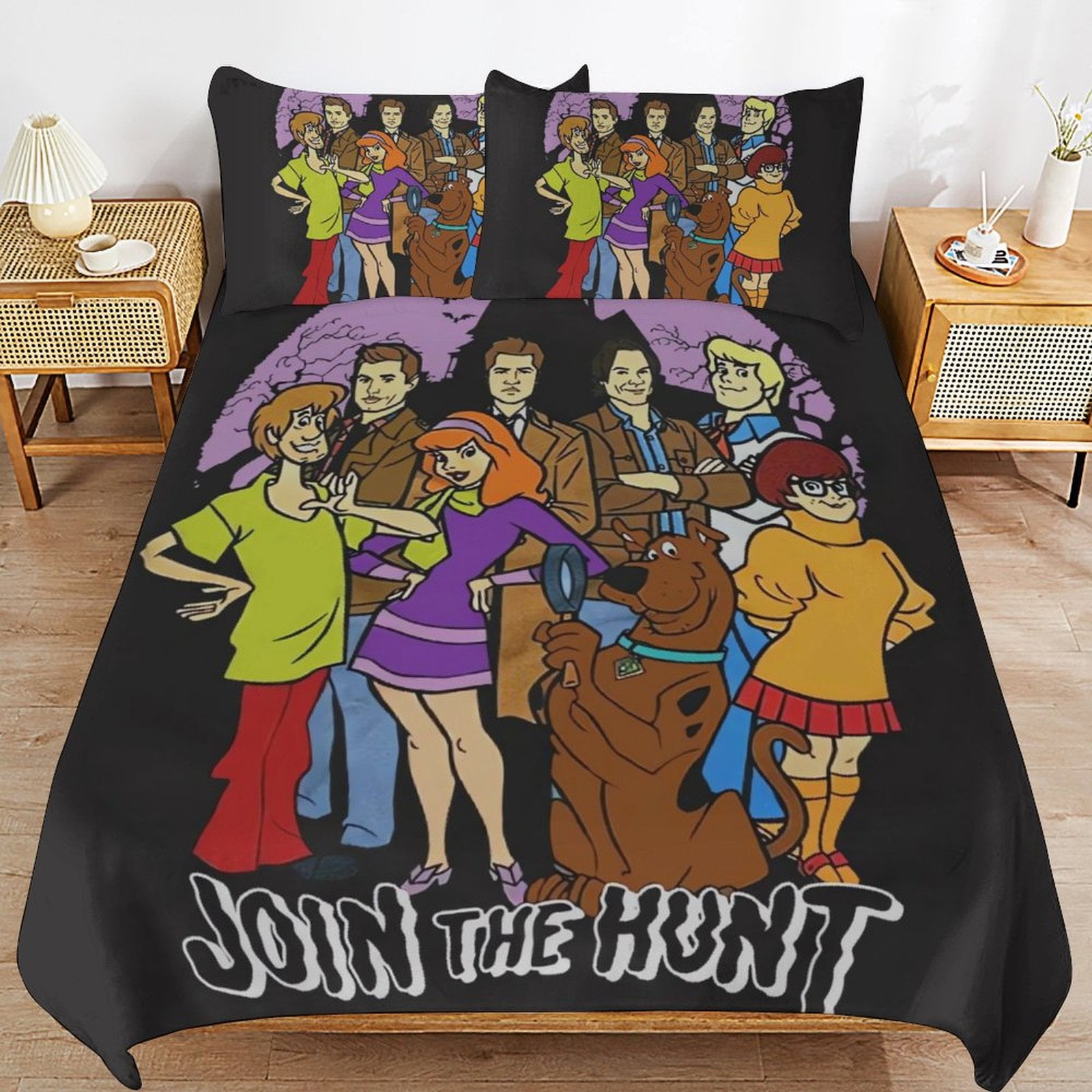 Scooby-Doo Bed Duvet Cover Microfiber Bedding Sets 3D Printed ...