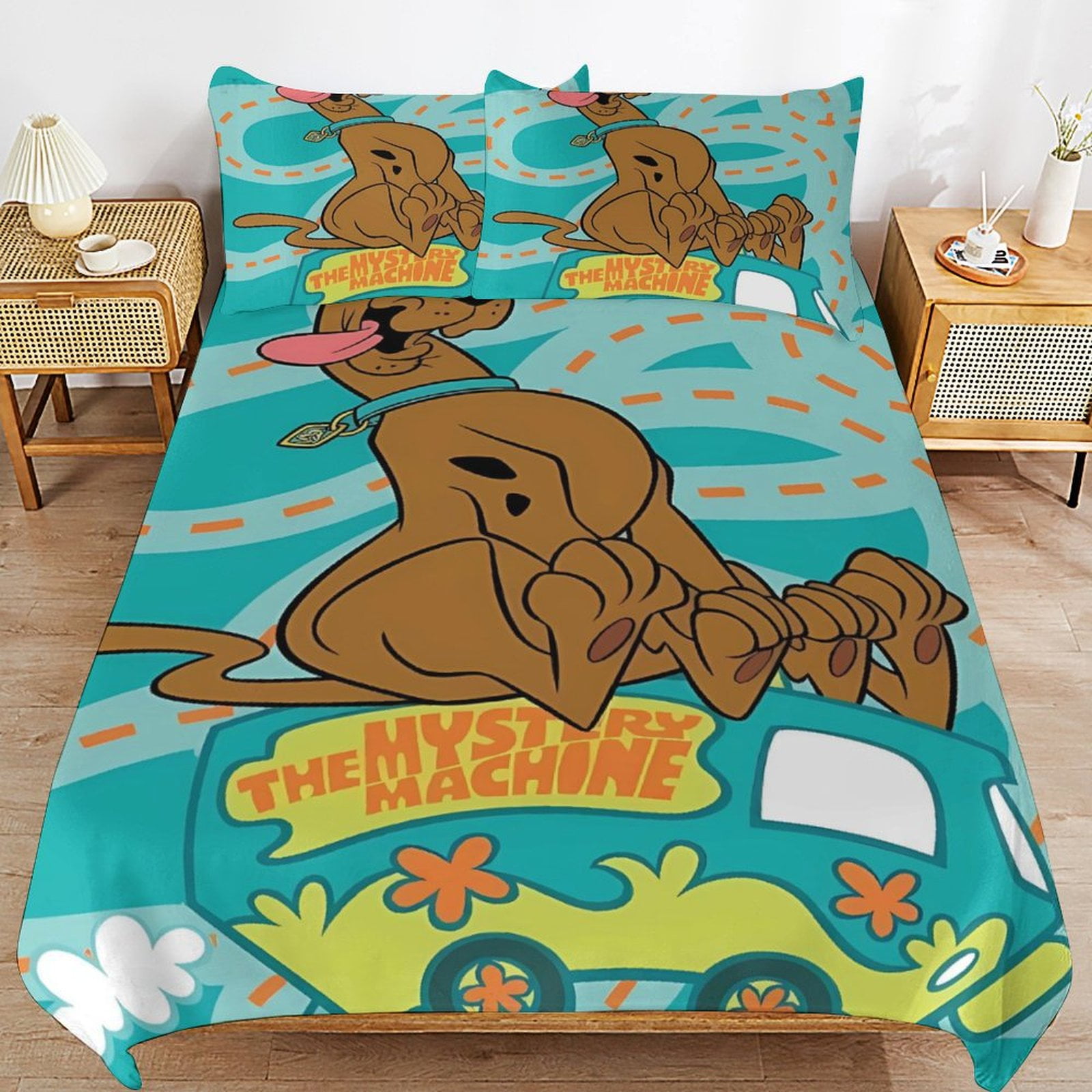 Scooby-Doo Bed Duvet Cover Microfiber Bedding Sets 3D Printed ...