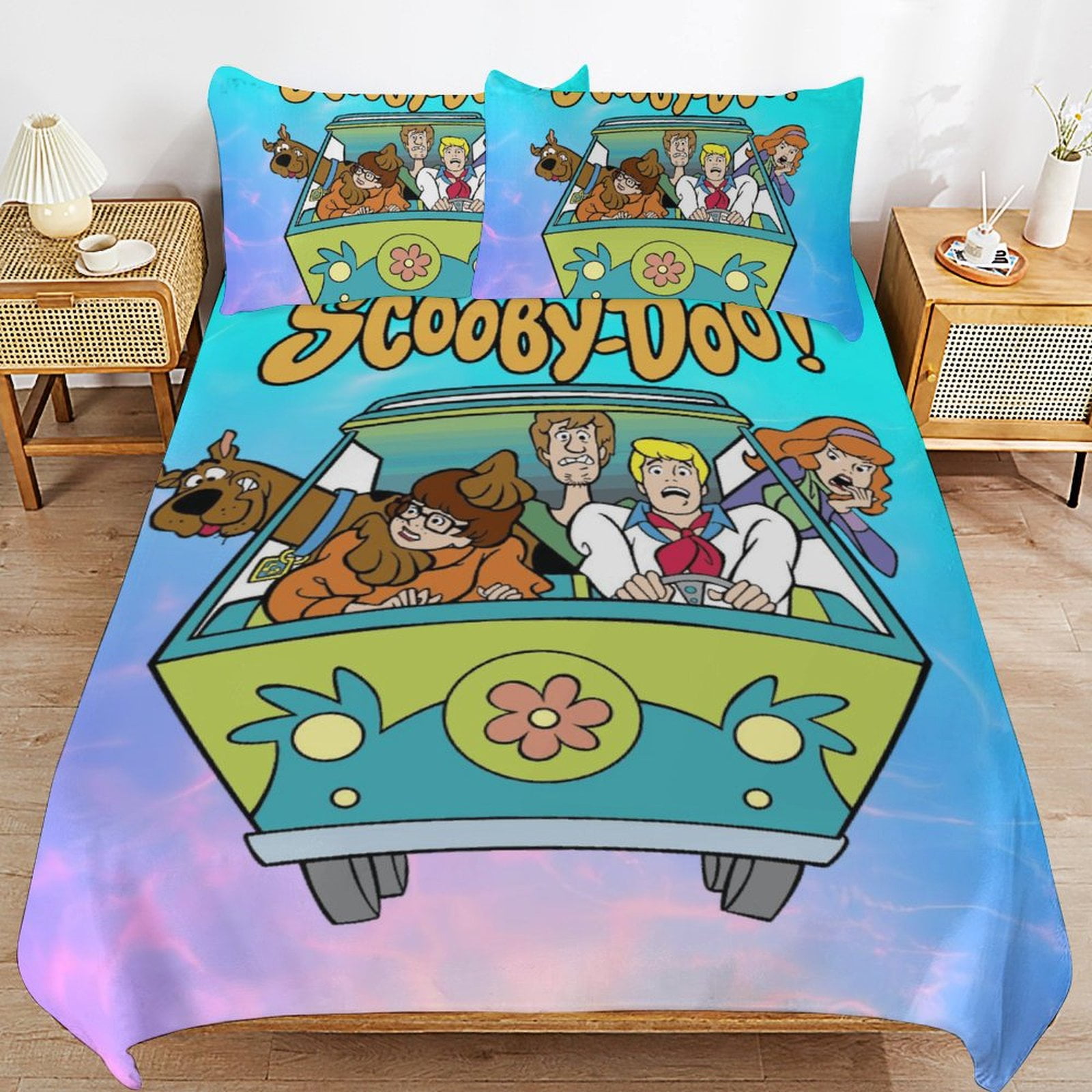 Scooby-Doo Bed Duvet Cover Microfiber Bedding Sets 3D Printed ...