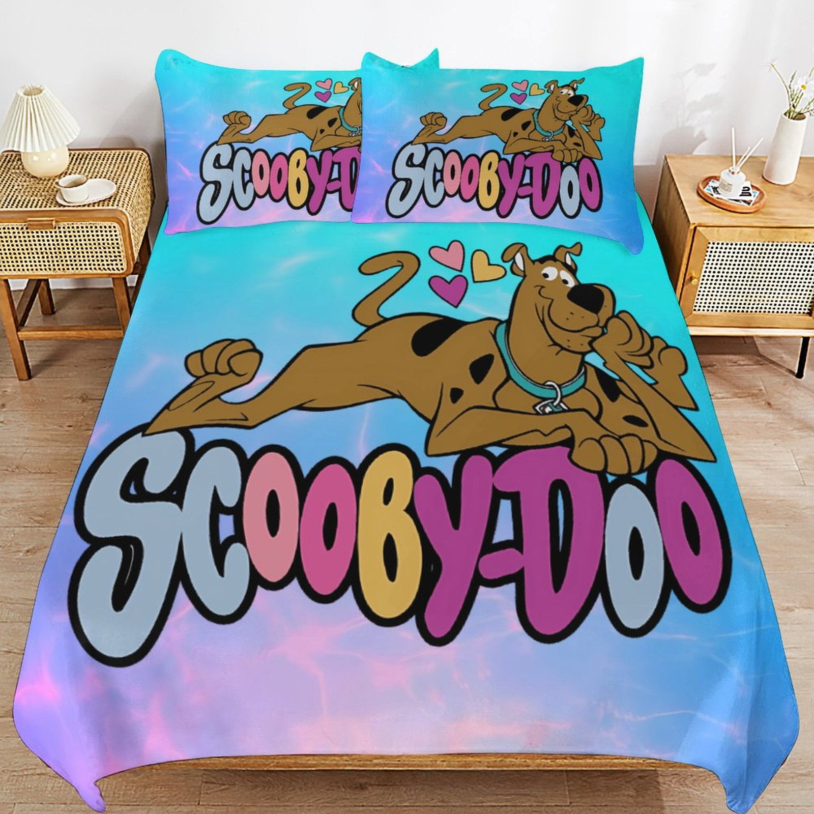 Scooby-Doo Bed Duvet Cover Microfiber Bedding Sets 3D Printed ...