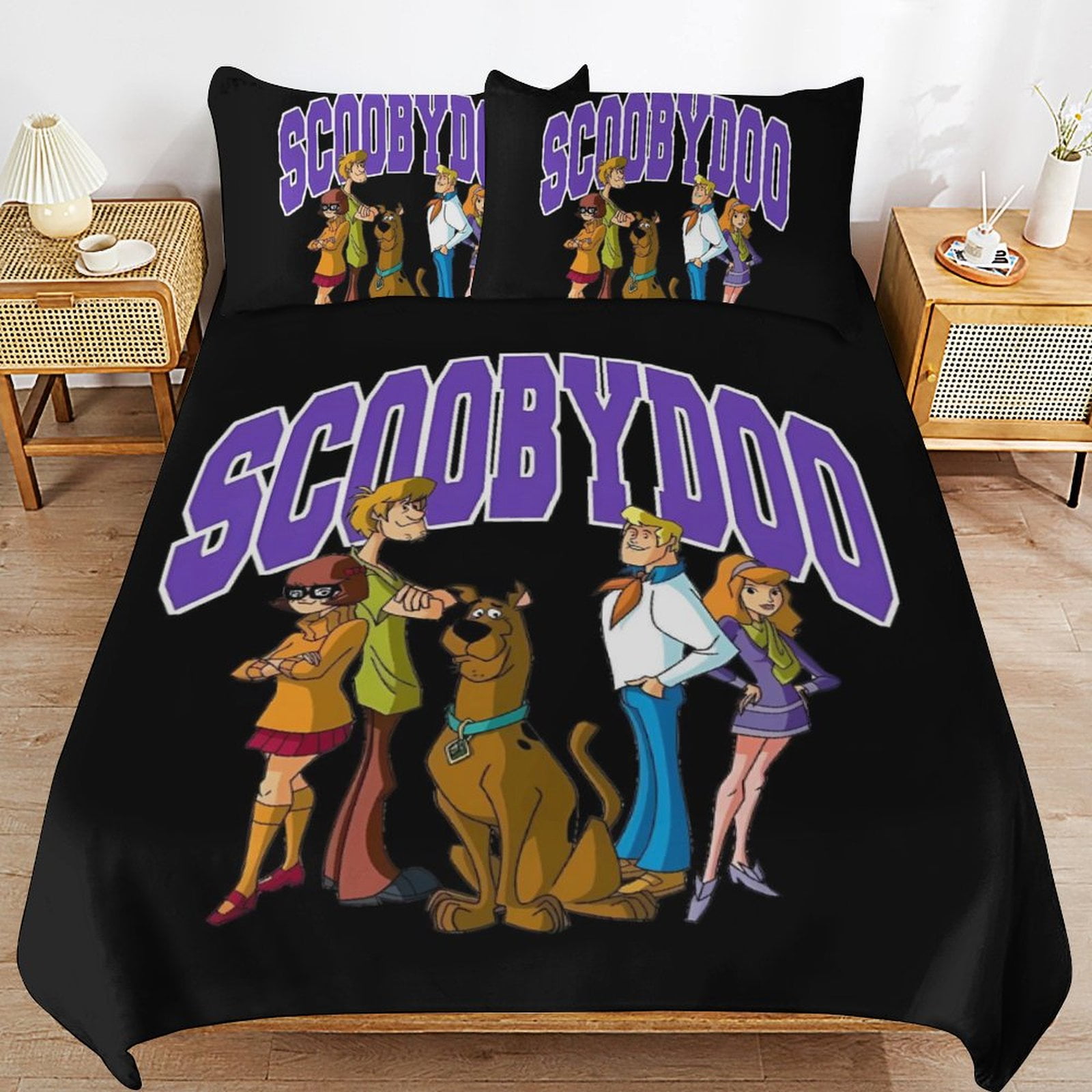 Scooby-Doo Bed Duvet Cover Microfiber Bedding Sets 3D Printed ...