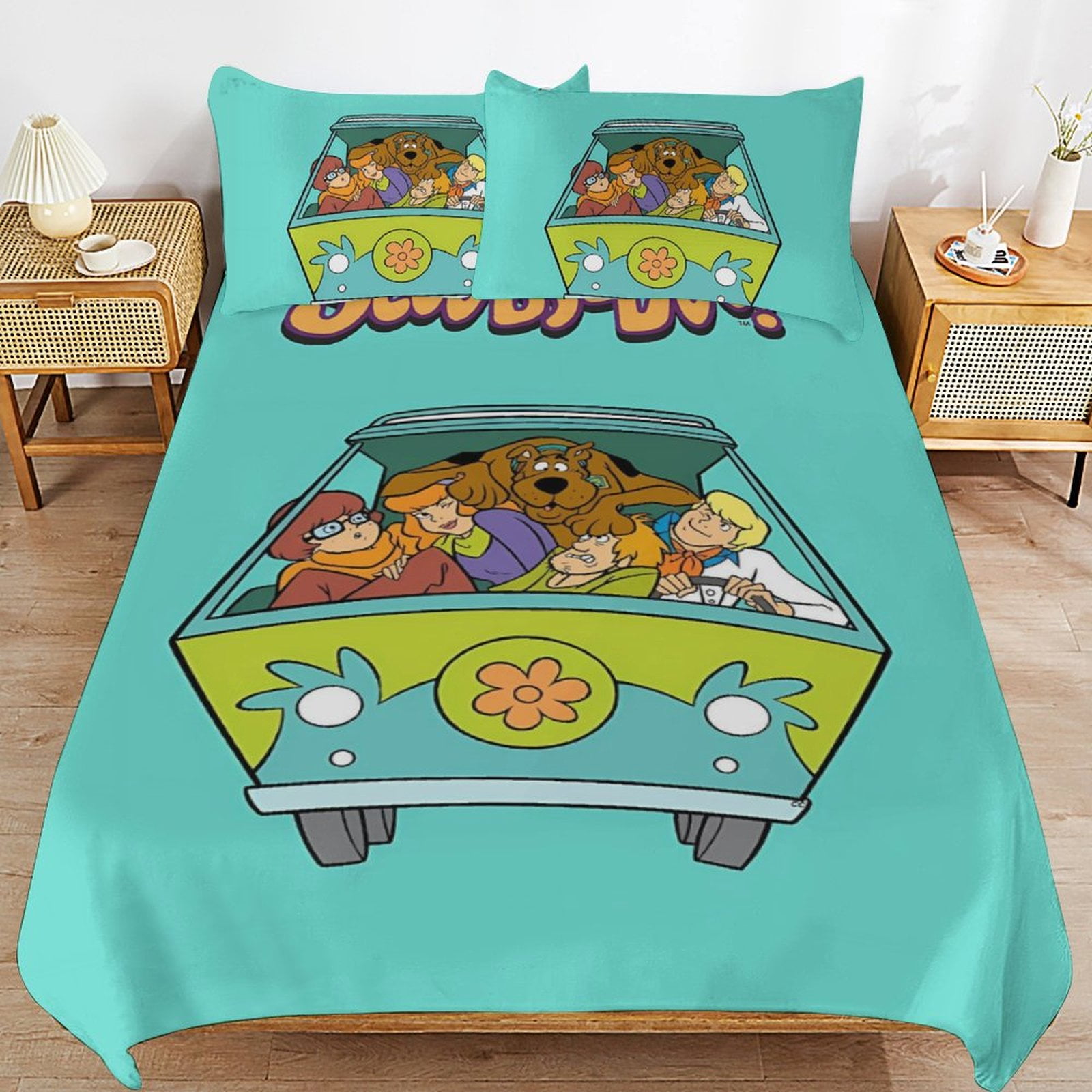Scooby-Doo Bed Duvet Cover Microfiber Bedding Sets 3D Printed ...