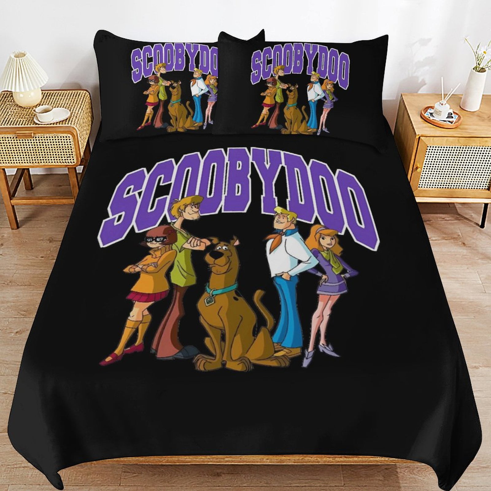 Scooby-Doo Bed Duvet Cover Microfiber Bedding Sets 3D Printed ...