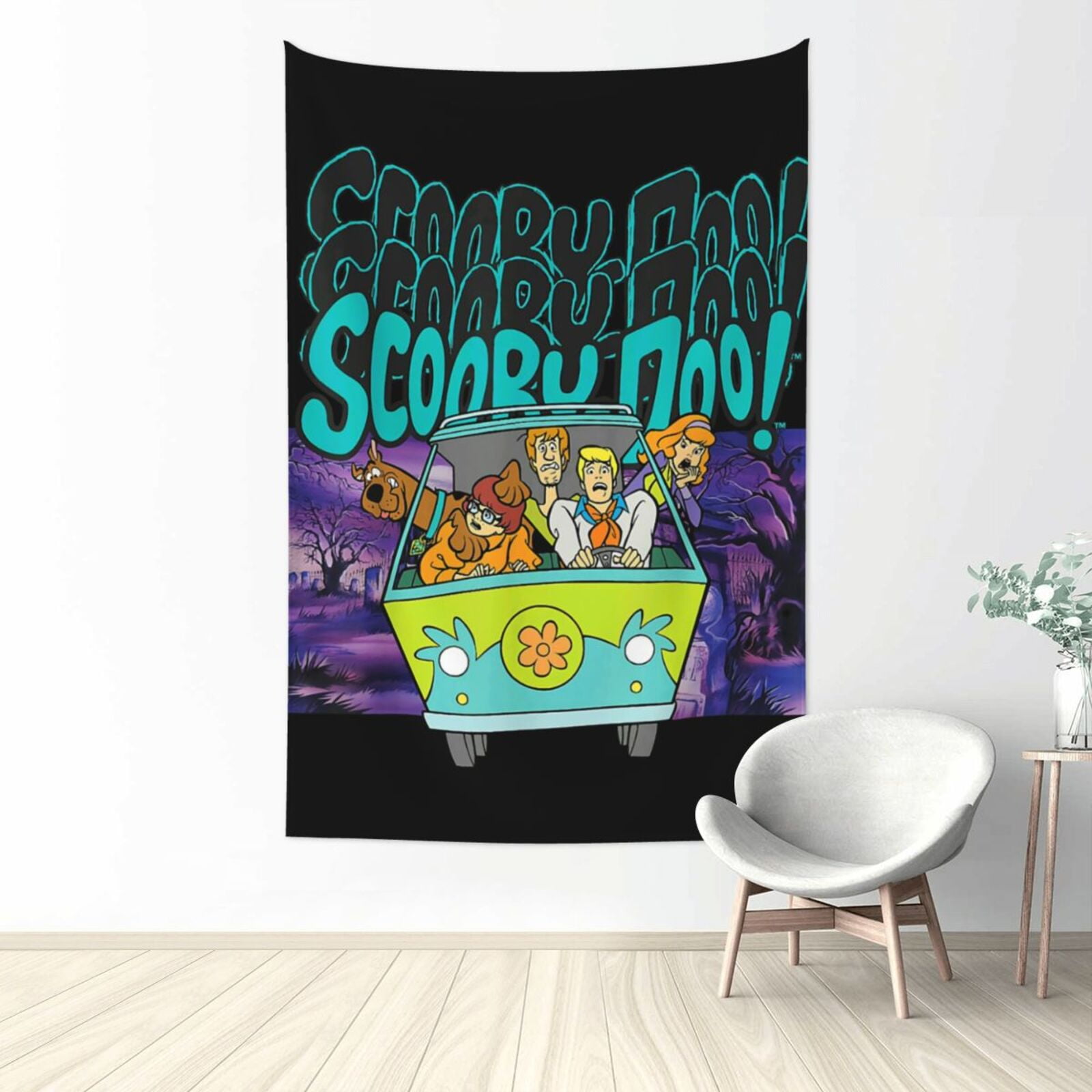 Scooby Doo Bedroom Tapestry, King Size, Wall Hanging, Wall Decor ...
