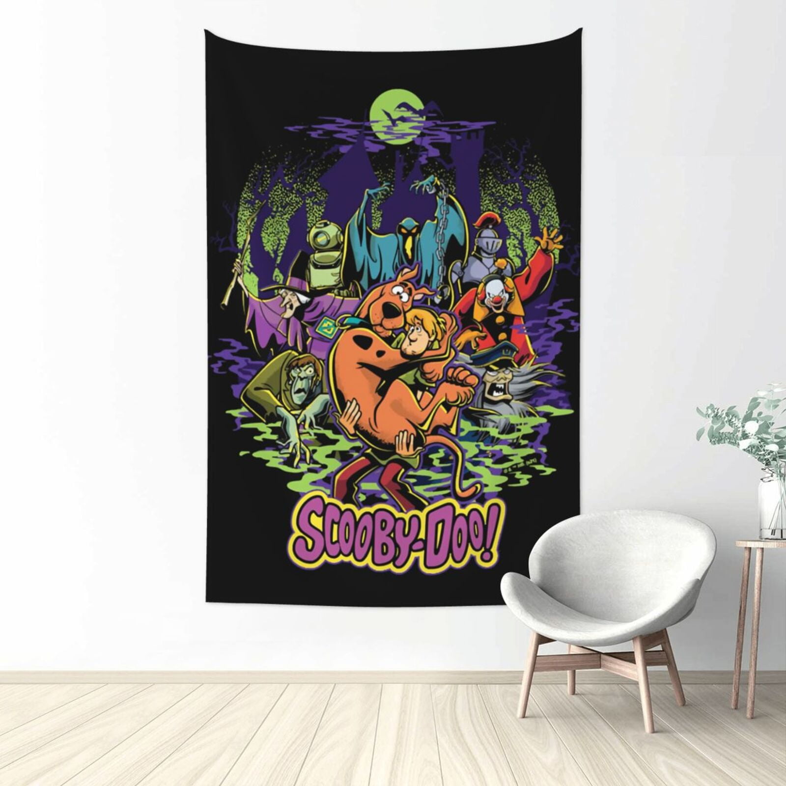 Scooby Doo Bedroom Tapestry, King Size, Wall Hanging, Wall Decor ...