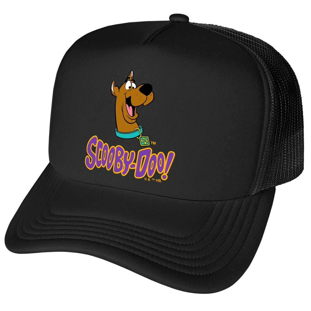 Scooby Doo! Big Smile Scooby Foam Snapback Trucker Hat - Unisex for Men ...