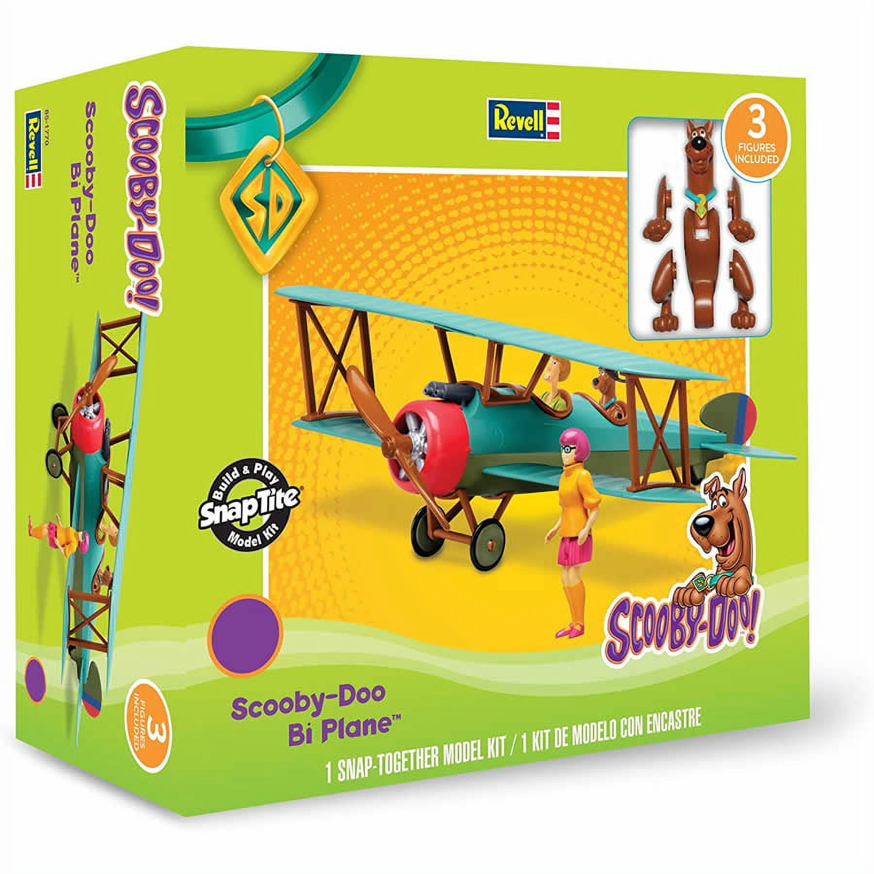 Scooby Doo Biplane 1/20 Scale Plastic Model Kit - Walmart.com
