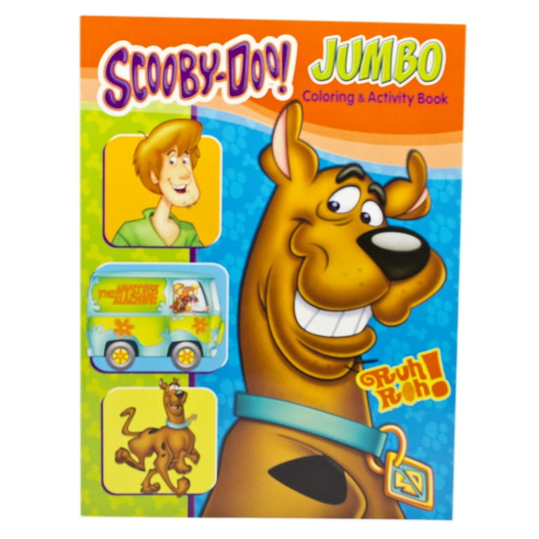 coloring book scooby doo