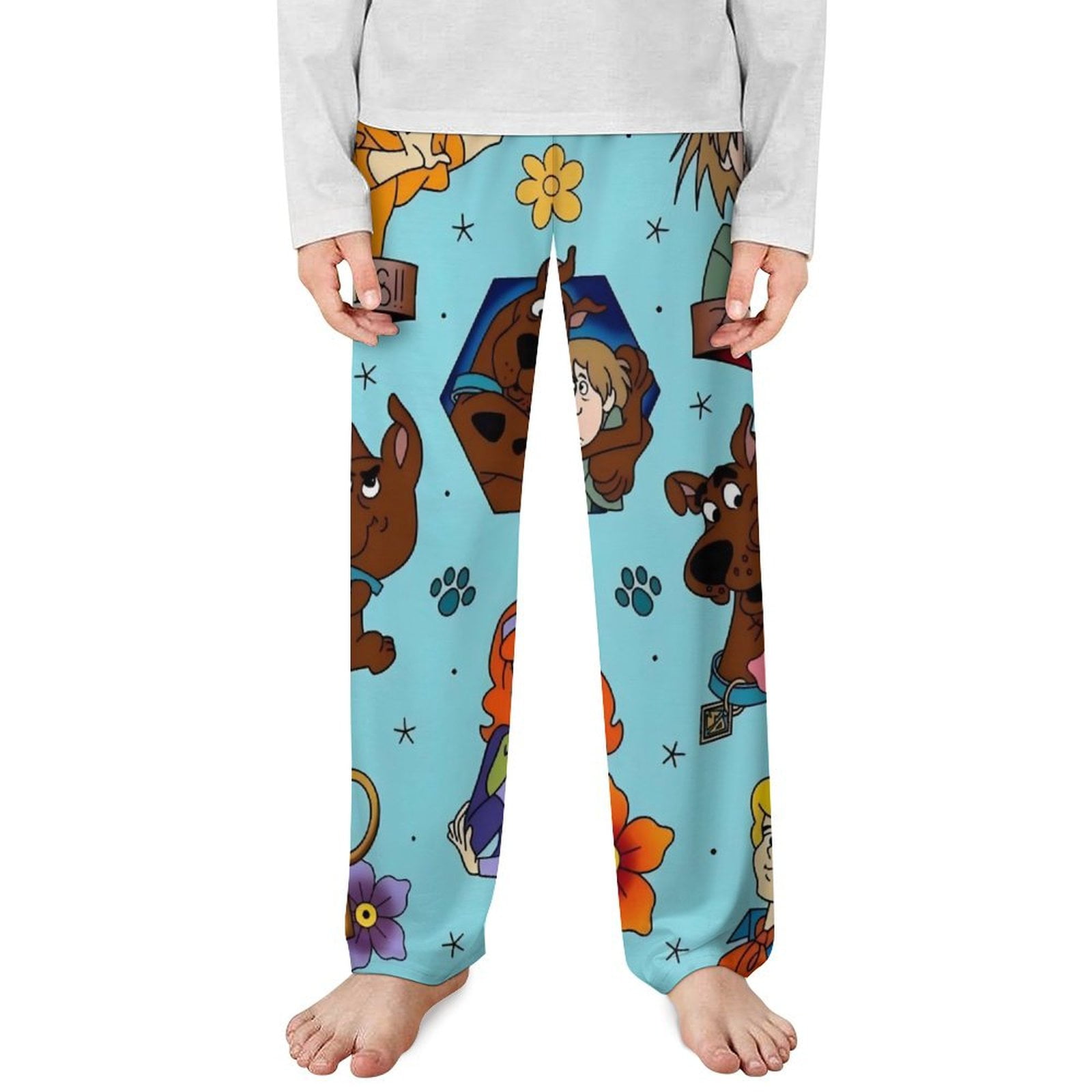 Scooby-Doo Boys Cartoon Straight Pajama Pants 120CM - Walmart.com