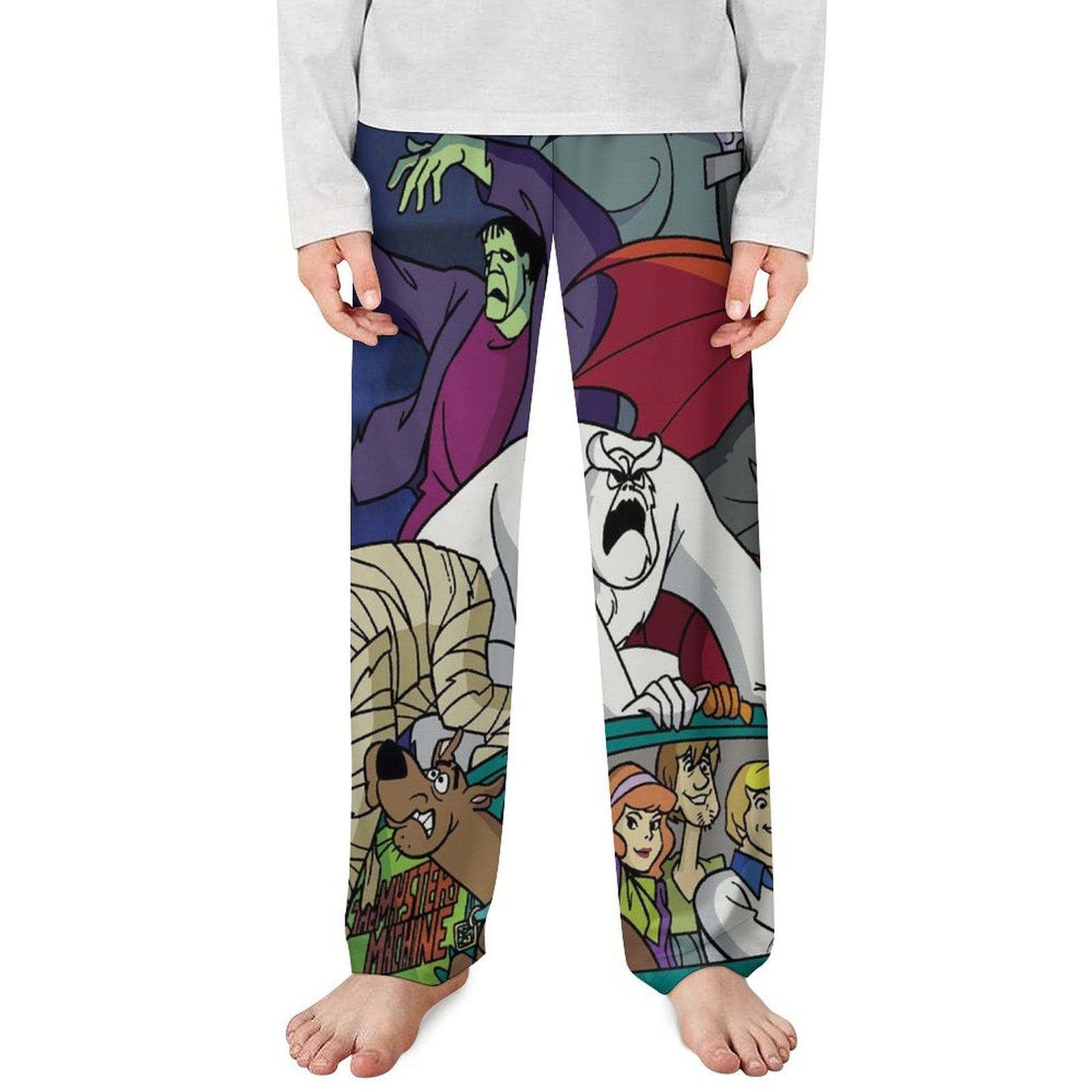Scooby-Doo Boys Pajama Pants Long Sleep Pants Soft Elastic Waist PJ ...